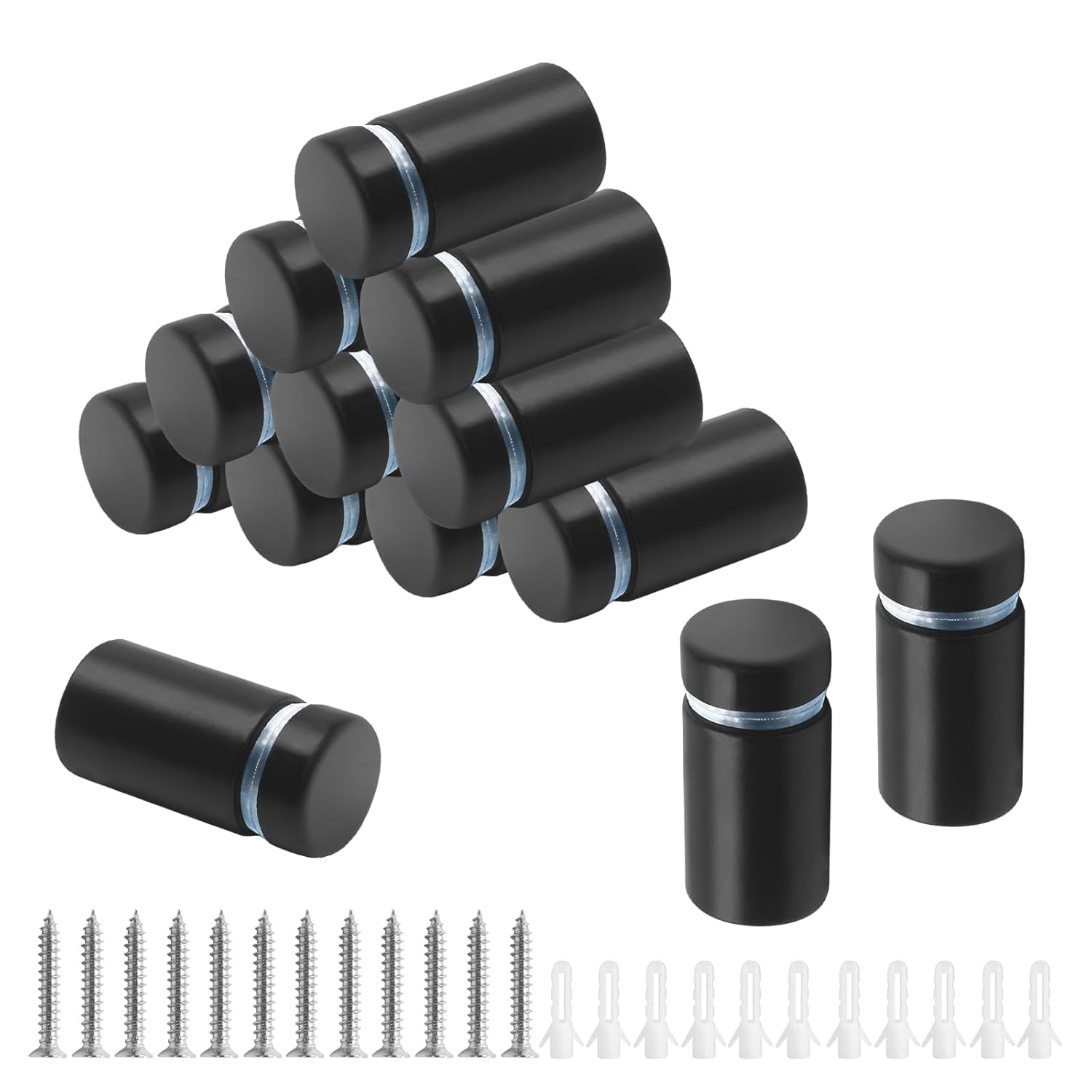 12 Pcs Silver 1/2 Inch x 4/5 Inch Standoff Screws, Stainless Steel ...