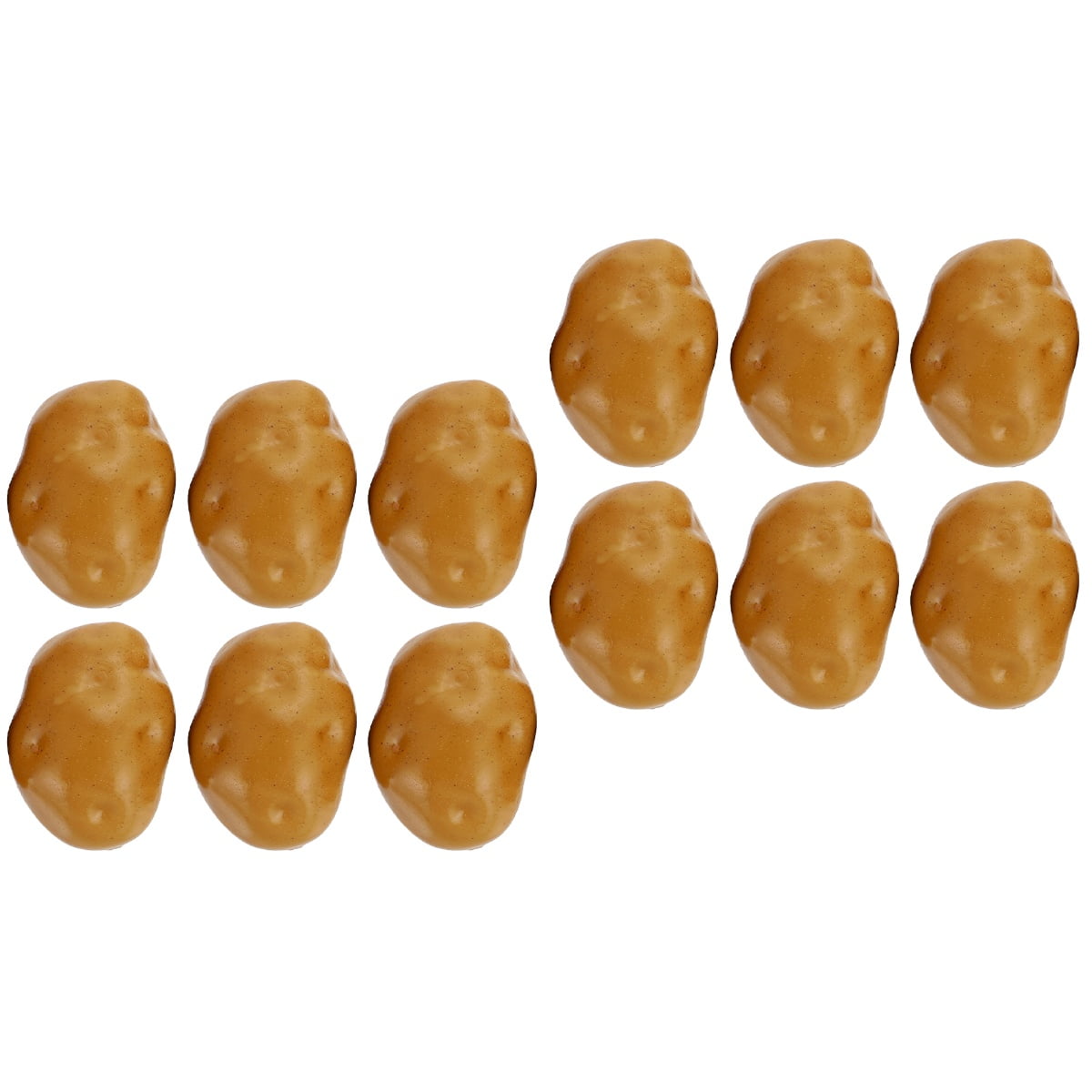12 Pcs Simulation Potato Props Models Decor Lifelike Vegetable Fake ...