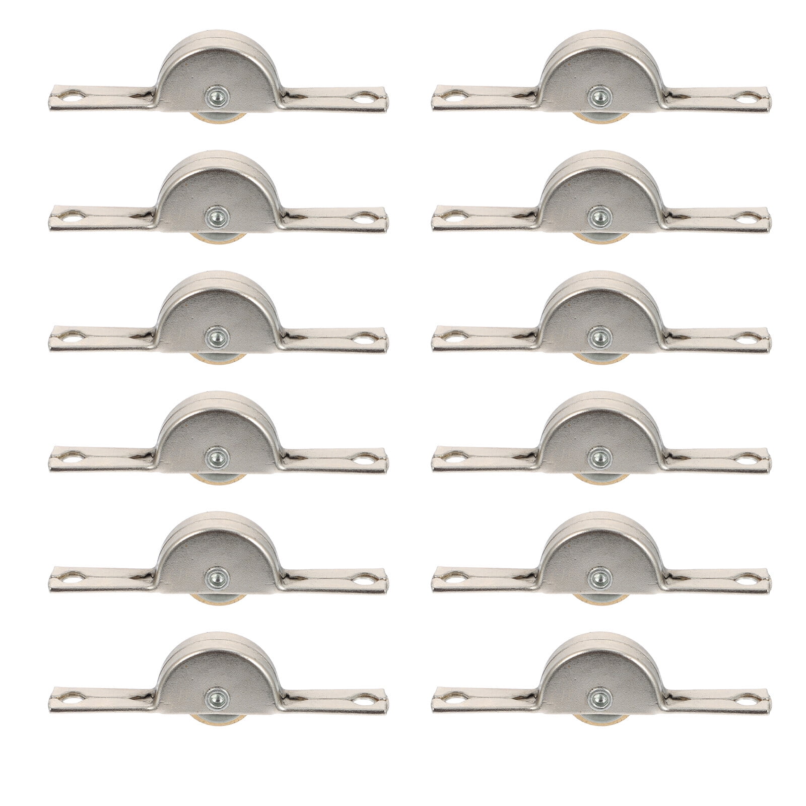 12pcs Cabinet Drawer Single Wheel Pulley Sliding Door Window Pulley ...