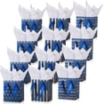 12 Pcs Small Gift Bags Mini Metallic Paper Bag Bulk Tiny with Handle ...