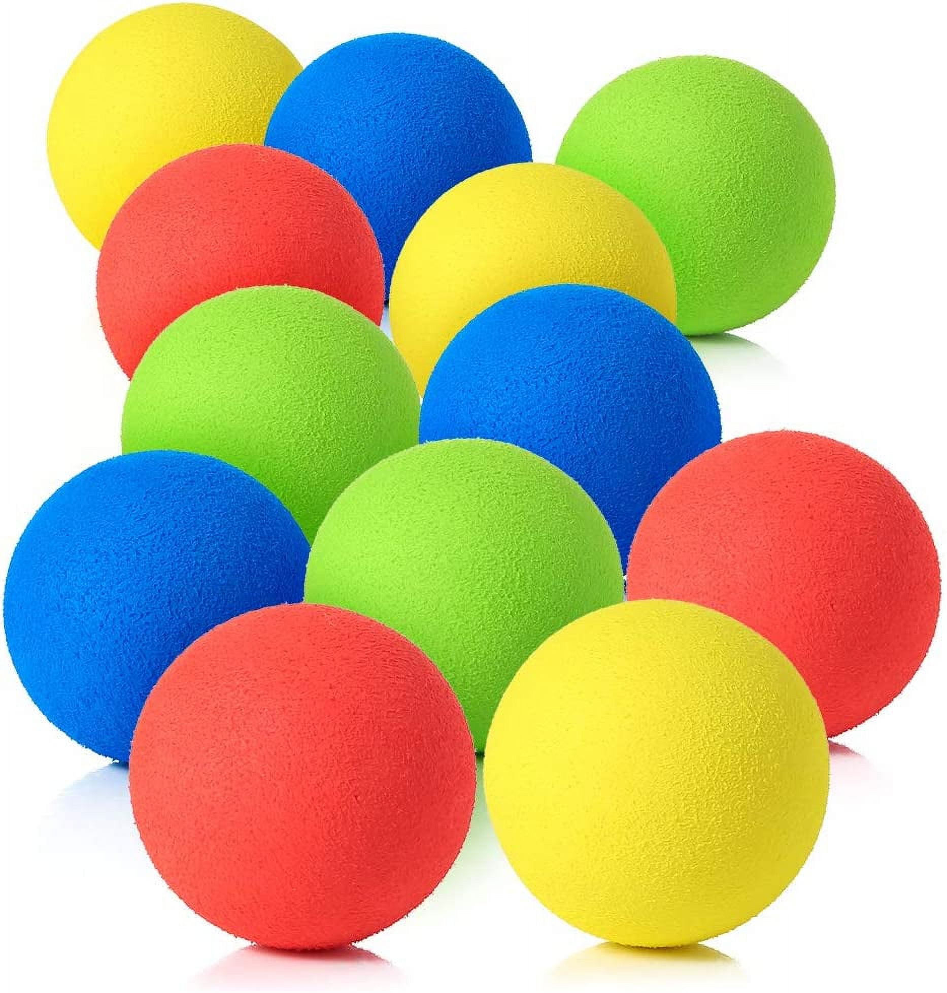 Tongzhou, Soft Foam Balls, 12 Pack, Colorful Indoor Outdoor Toys ...