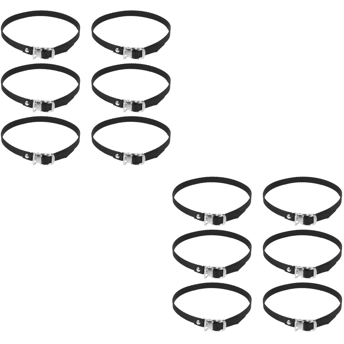 12 Pcs Solar Light Bikes Pedal Straps Anti-skid Dead Speed ...