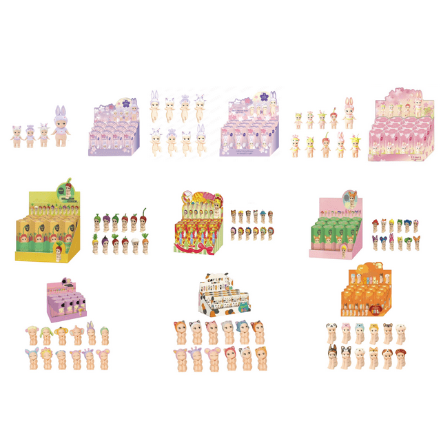 12 Pcs Sonny Angel Hippers Cat Life Series, Mini Figure/Limited Edition ...
