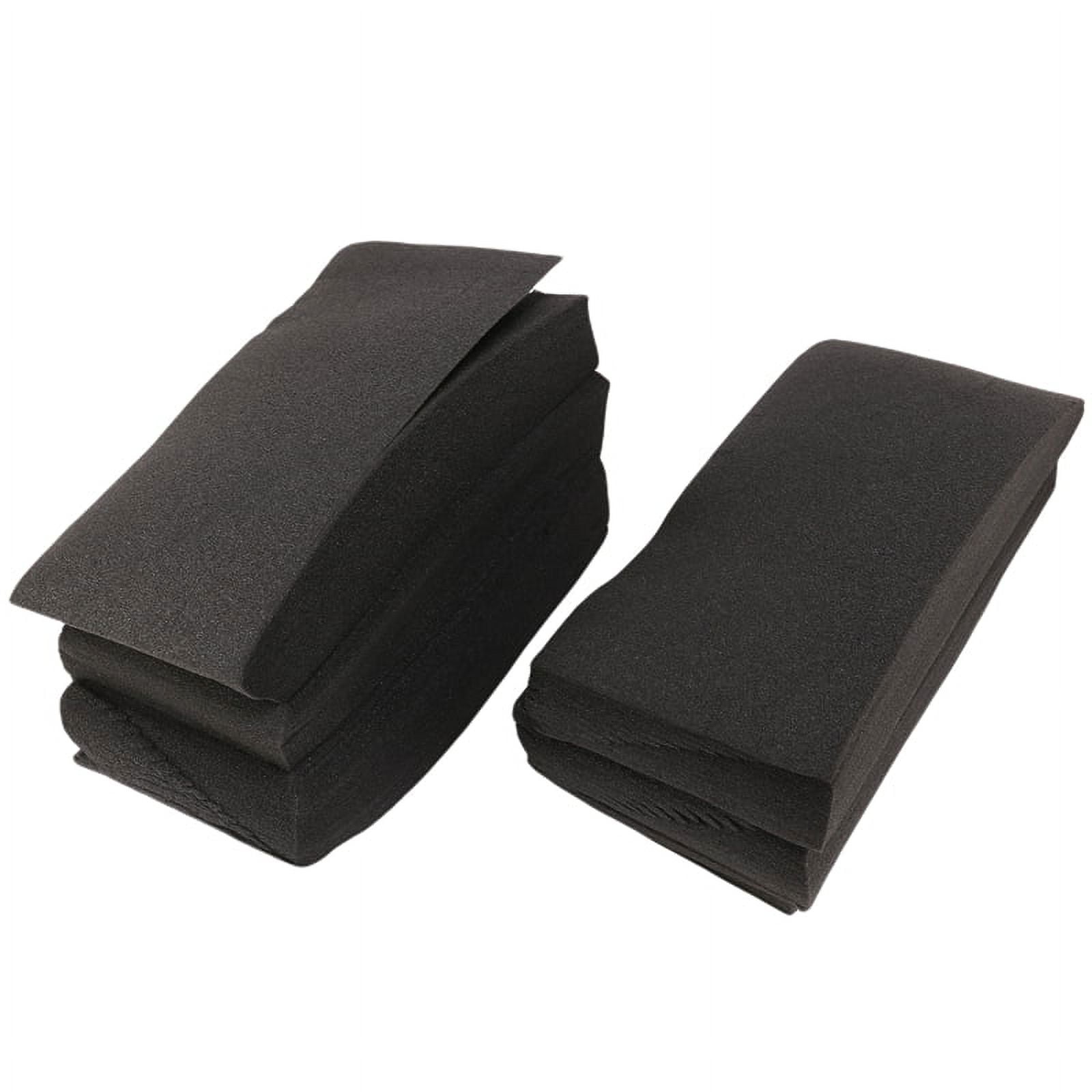 12 Pcs Sound-Absorbing Foam Board,Bass Trap Wedge-Shape Brick,Sound ...