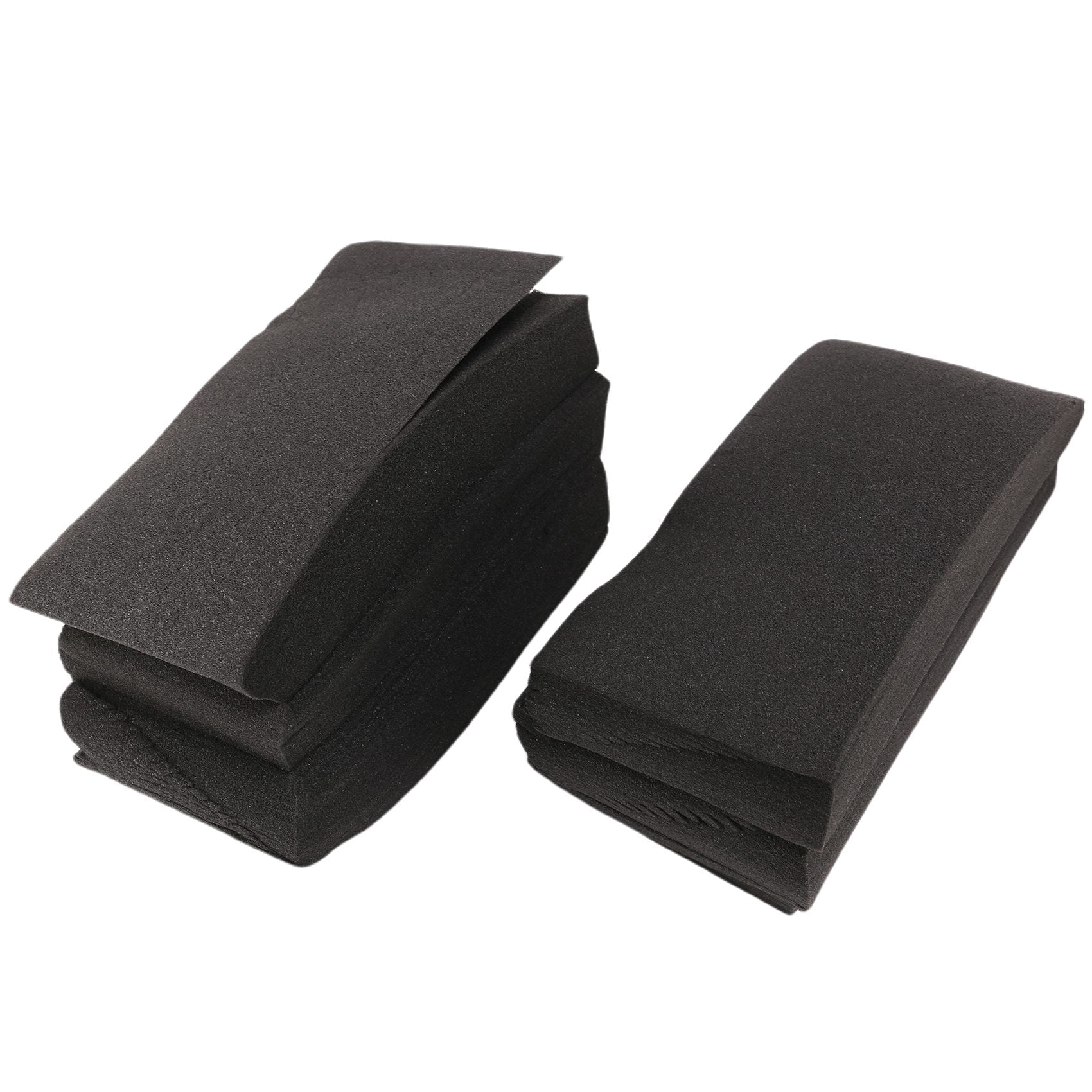 12 Pcs Sound-Absorbing Foam Board,Bass Trap Wedge-Shape Brick,Sound ...