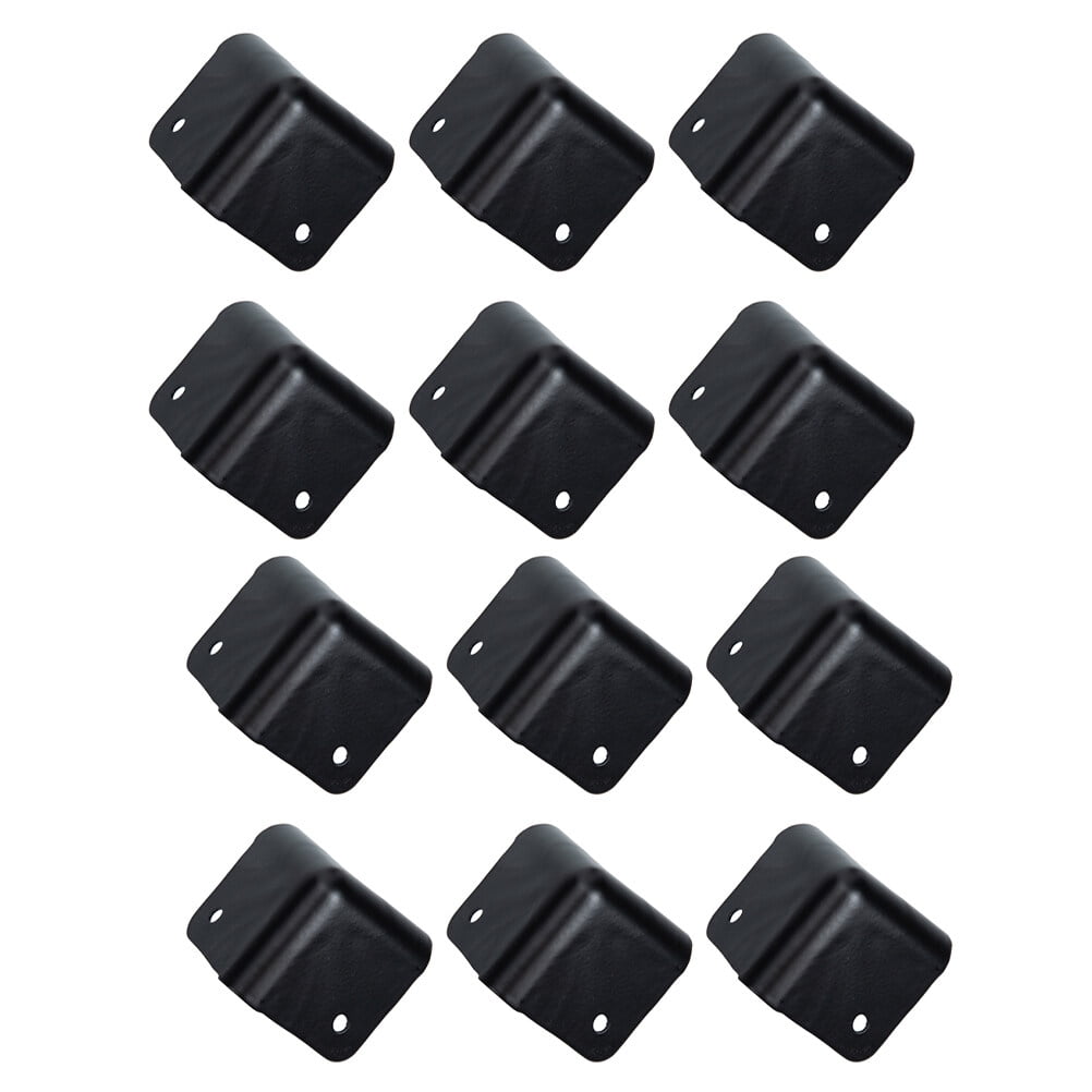 12pcs Speaker Corner Protectors, Iron Cabinet Edges Corner Protectors ...