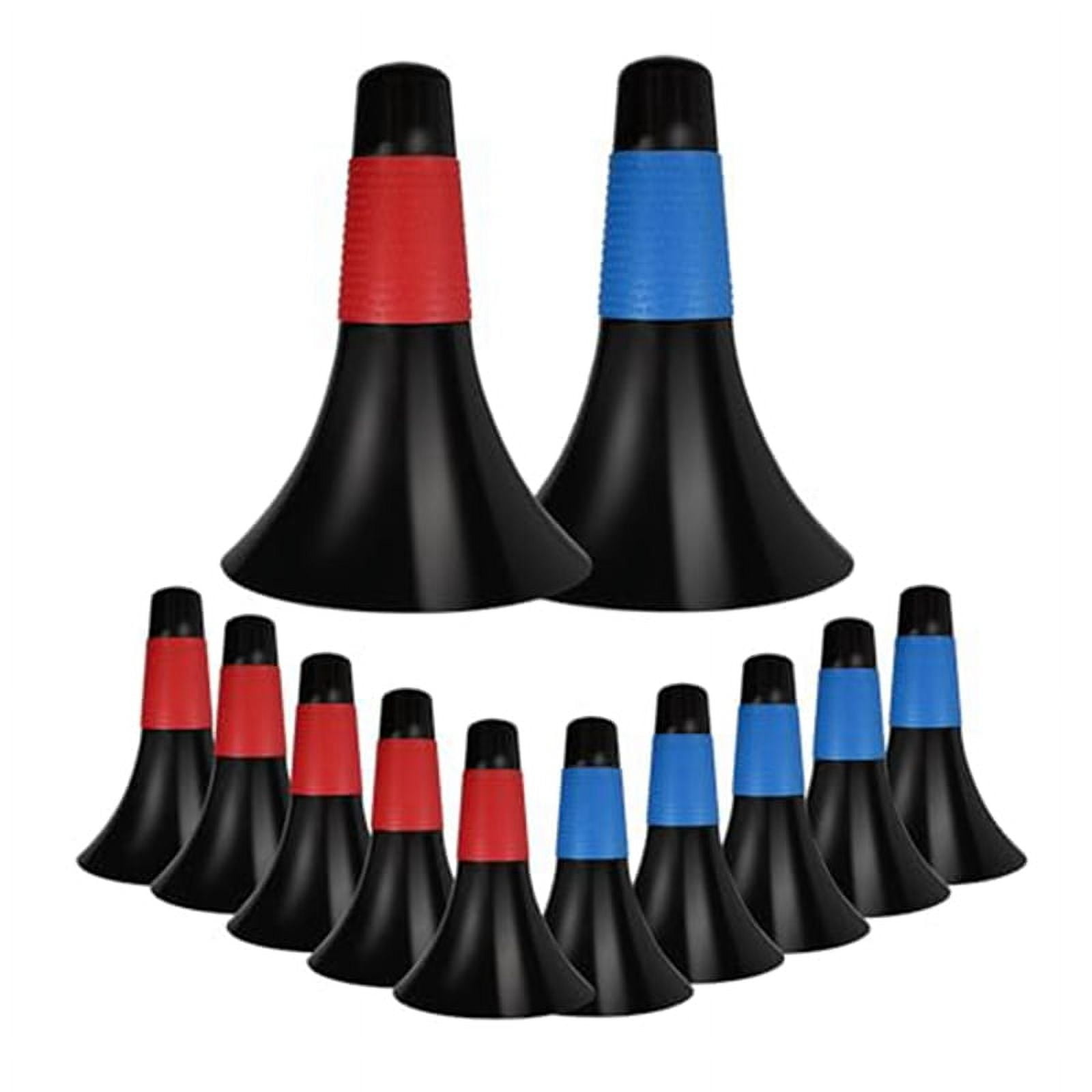 12 Pcs Sports Training Cones 9 Inch Agility Plastic Skating Marker ...