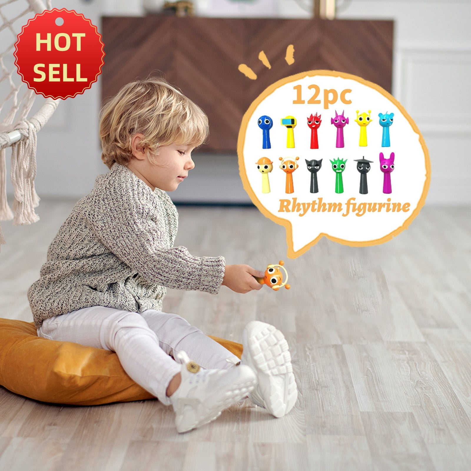 12 Pcs Sprunki Blind Box: A Surprise for Every Game Fan! Ideal for Kids ...