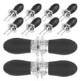 12 Pcs Stainless Steel Corn Fork Corn on The Cob Skewers Corn Skewers ...