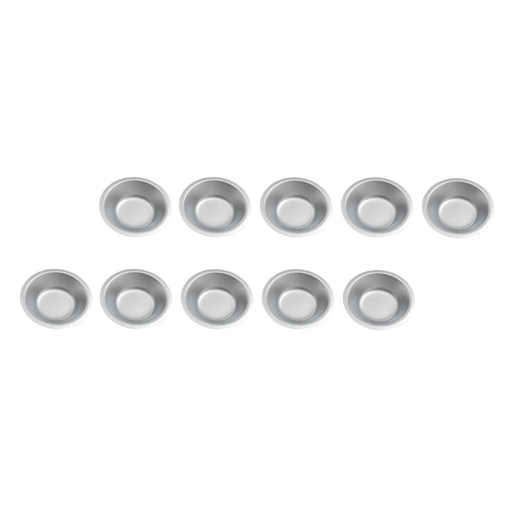 12 Pcs Stainless Steel Palette Paint Tools Drawing Tray Pigment Plate ...