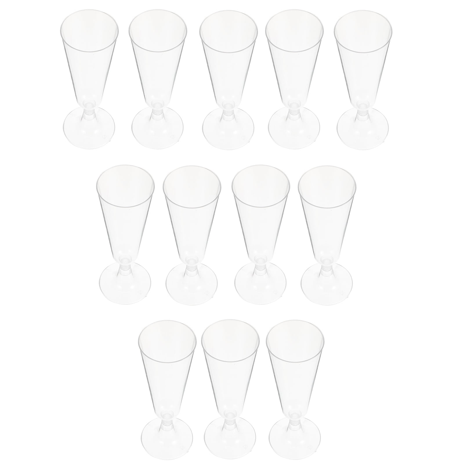 12 Pcs Stemless Wine Glasses Plastic Cups Drinking Disposable Cocktail ...