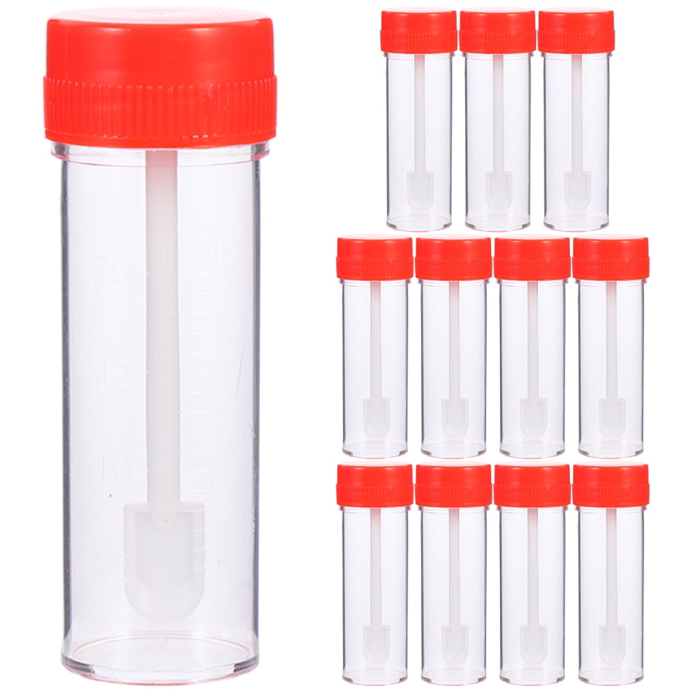 12 Pcs Stool Sampling Tube Blood Collection Tubete Urine Cups with ...