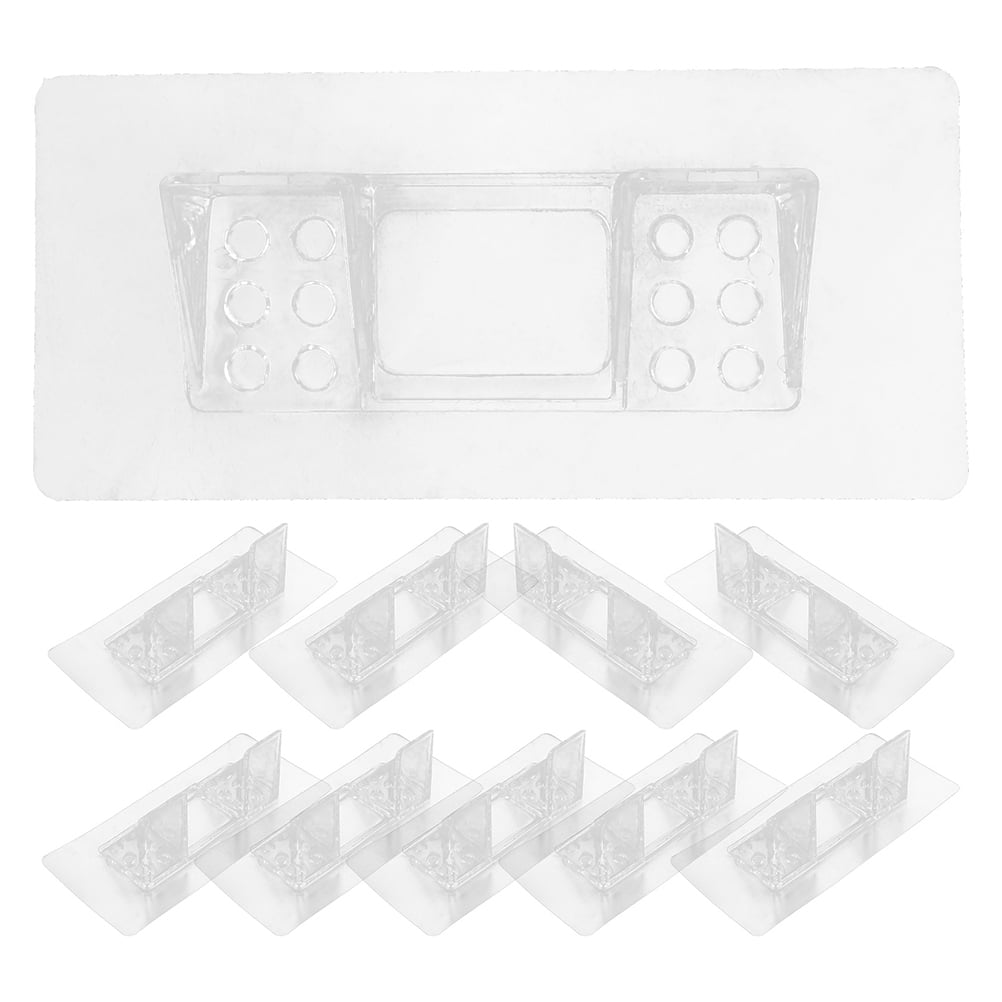 EXHUMKY Multi Function Shelf Pegs Plastic 12Pcs 5.9X2.7X2.0In - Walmart.com