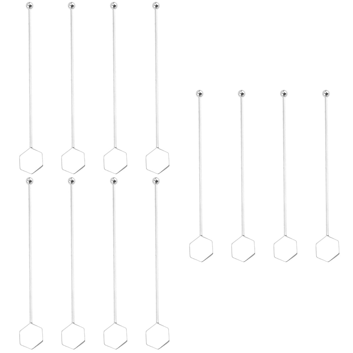 12 Pcs Swizzle Stick Stir Sticks for Cocktails Mixing Rod Coffee ...