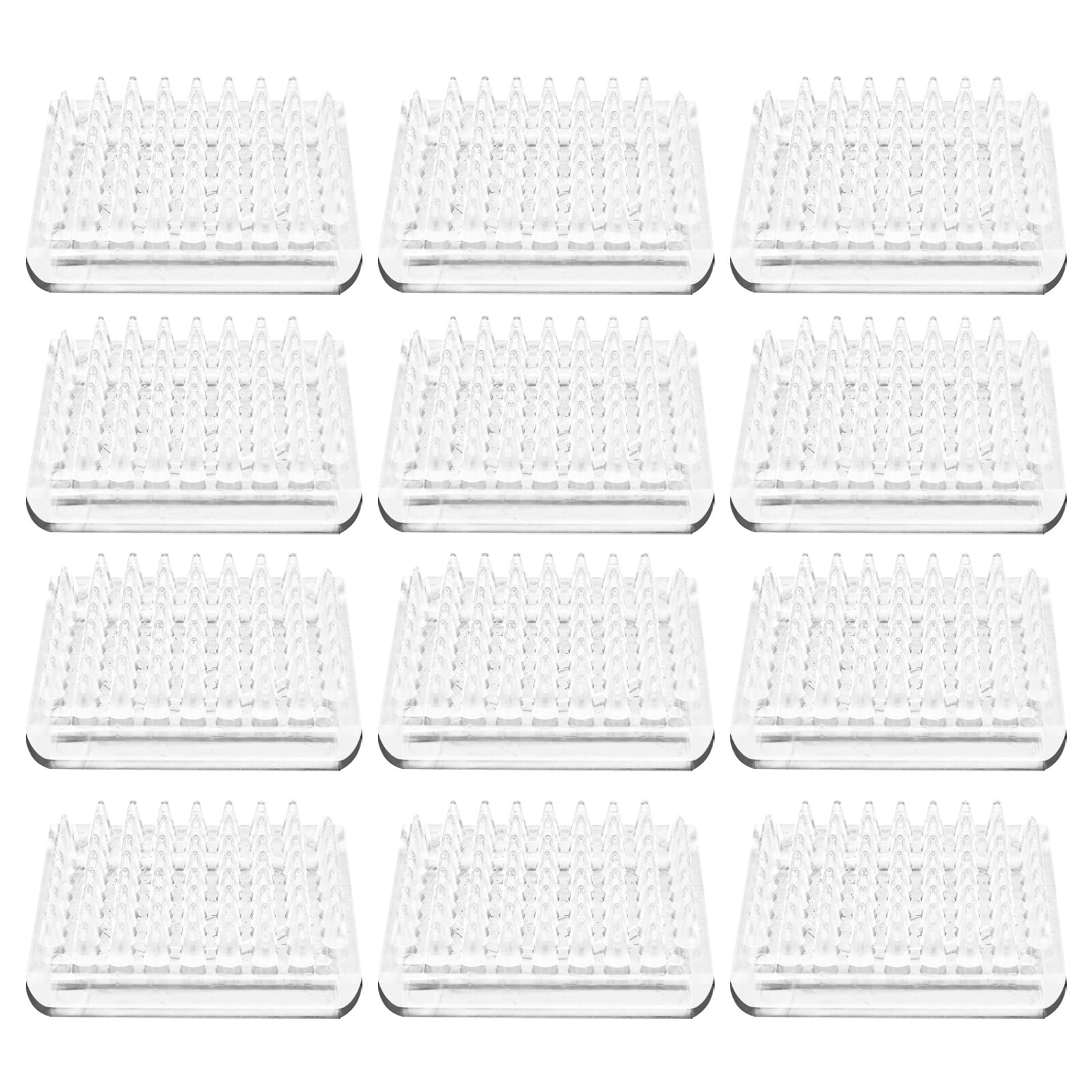 12 Pcs Table Leg Pads Floor Protective Blocker Cabinet Furniture ...