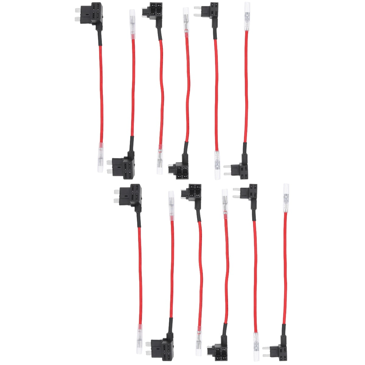 12 Pcs Take Electrical Appliances and Wires Car Outlet Adapter Fuse ...