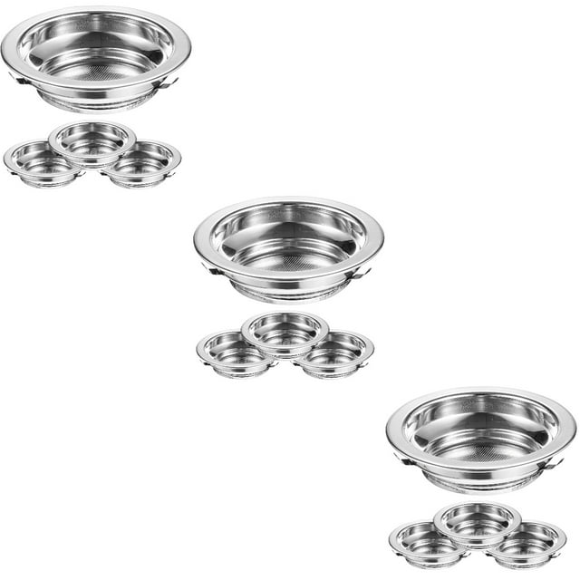 12 Pcs Teacup Strainer Metal Teapot Strainers Glass Kettle Mesh Insert ...