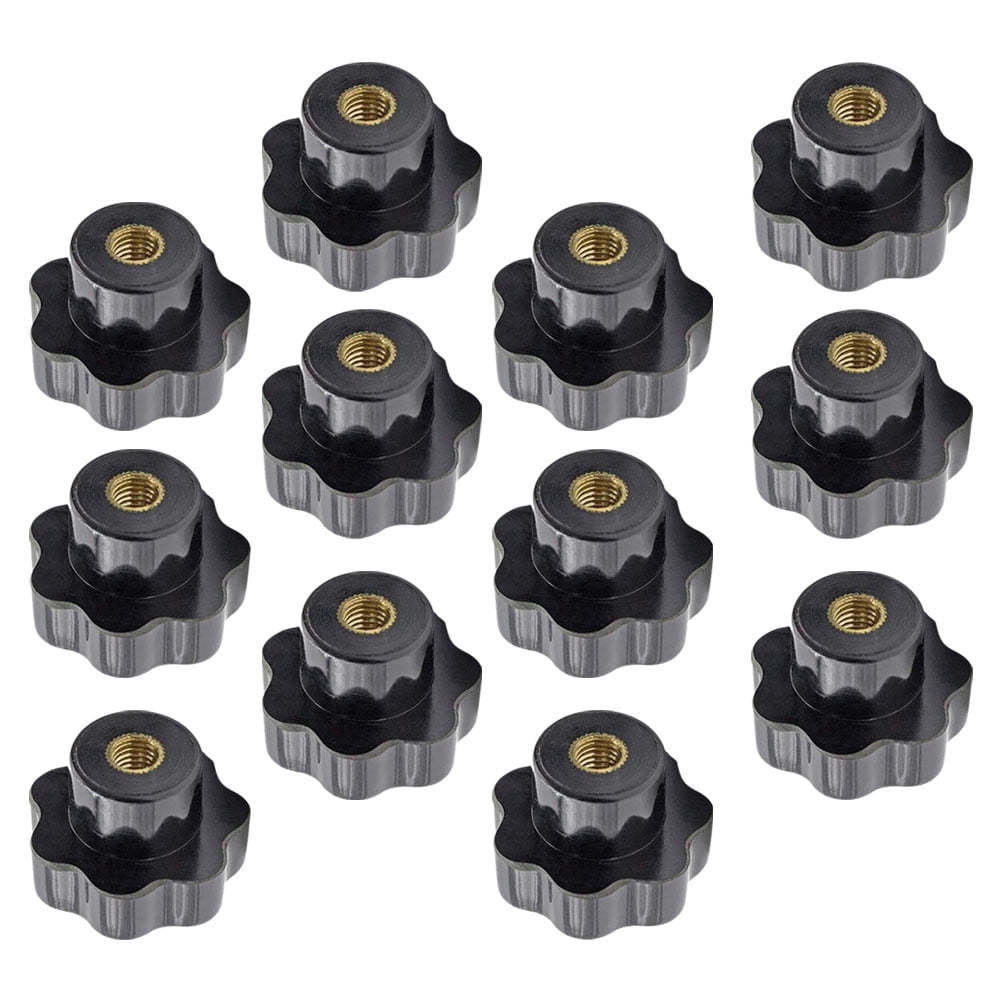 12 Pcs Thumb Nut Nuts Stud Knobs Thread Knob Agility Knob Plum Head ...