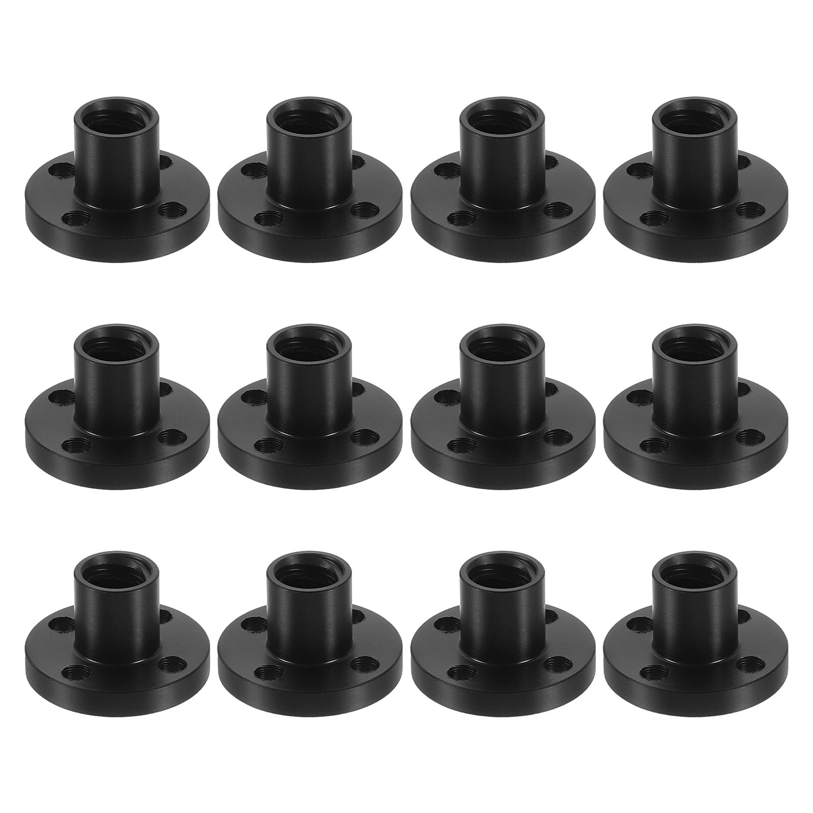 12Pcs Tr8x4 Screw POM Nut (2mm Pitch, 2 Start, 4mm) - Walmart.com