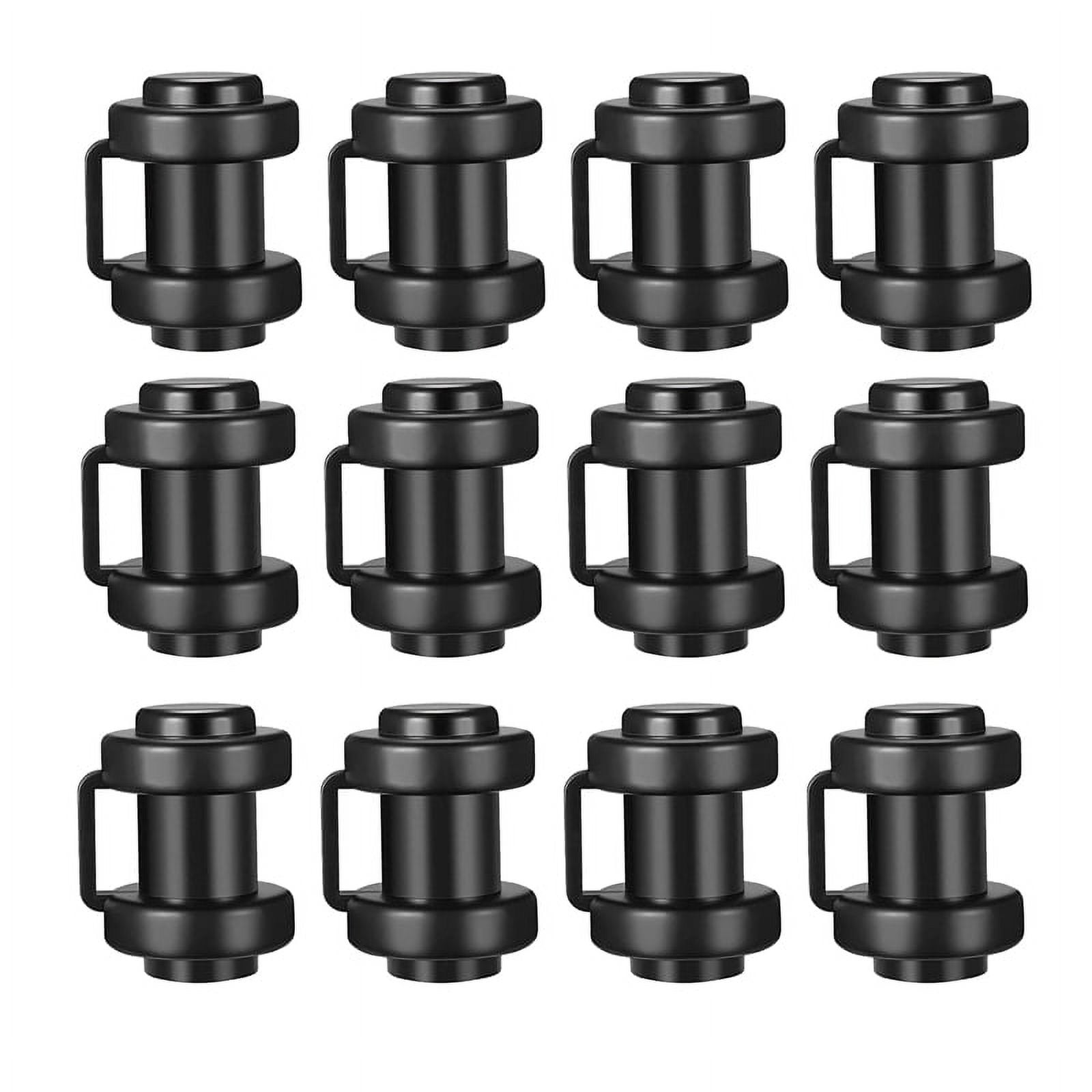 12 Pcs Trampoline Enclosure Pole Cap Trampoline End Cap Trampoline Pole ...