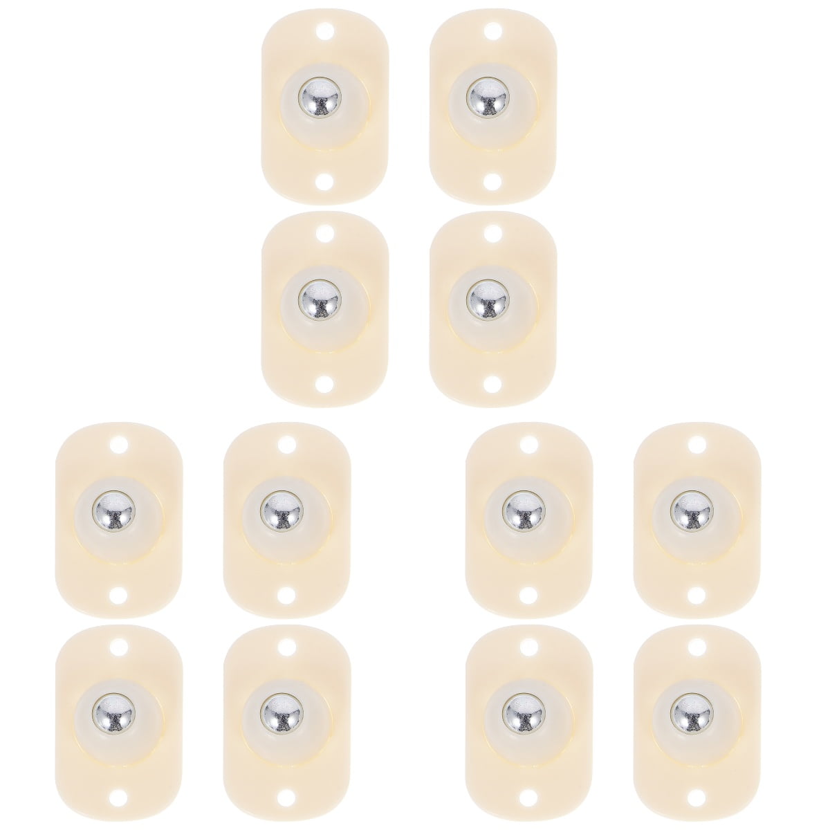 12 Pcs Trash Can Walker Universal Wheels Self Adhesive Caster Furniture ...