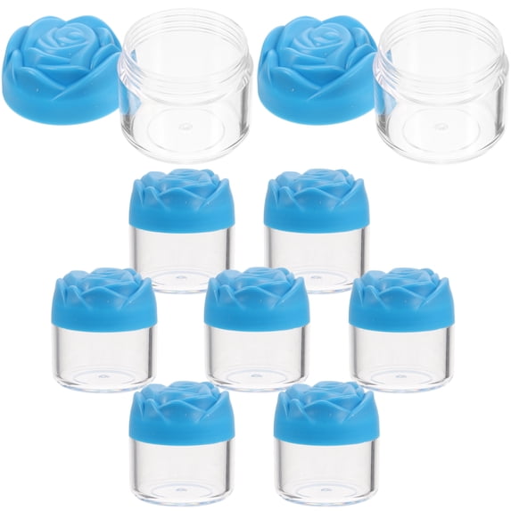 12 Pcs Travel Jar Bottled Body Lotion Container Rose Shaped - Walmart.com