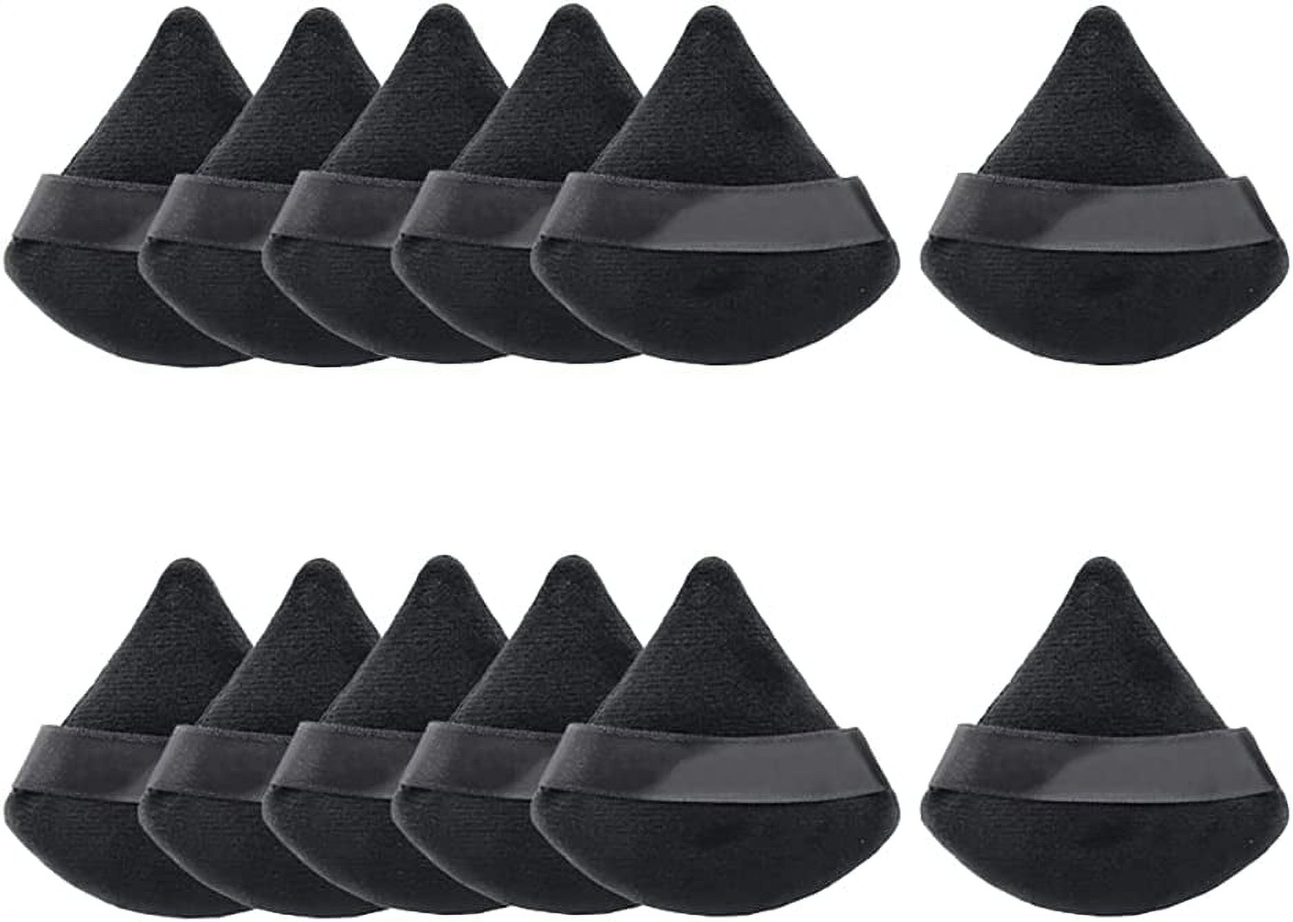 12 Pcs Triangle Powder Puff Face Makeup Puff Cosmetic Foundation Sponge ...