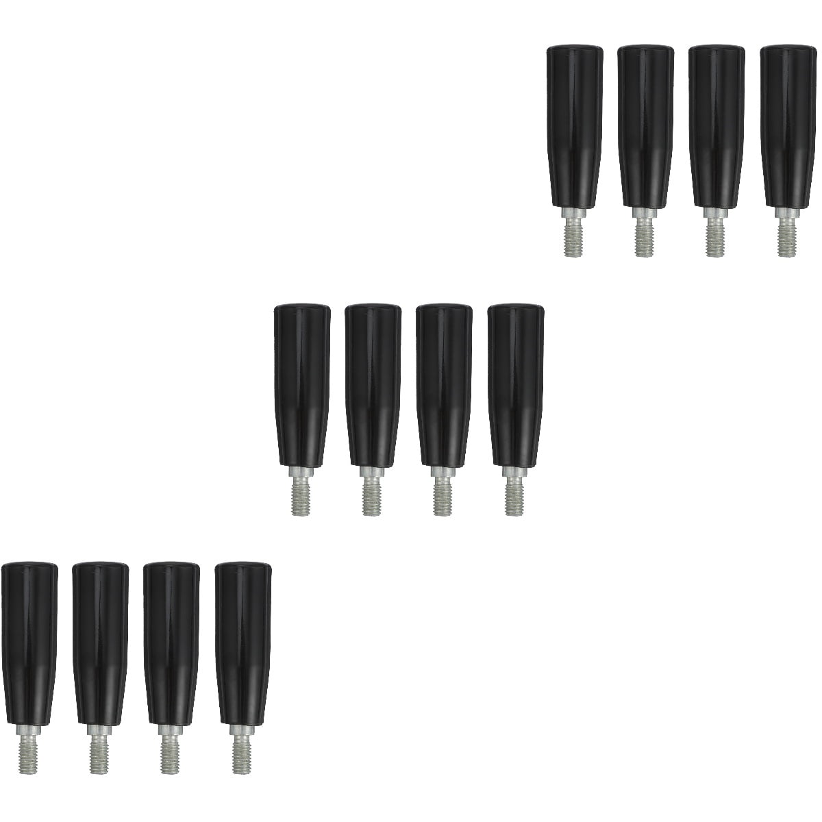 12 Pcs Turn The Handle Revolving Crank Threaded Grip Screw Bakelite ...