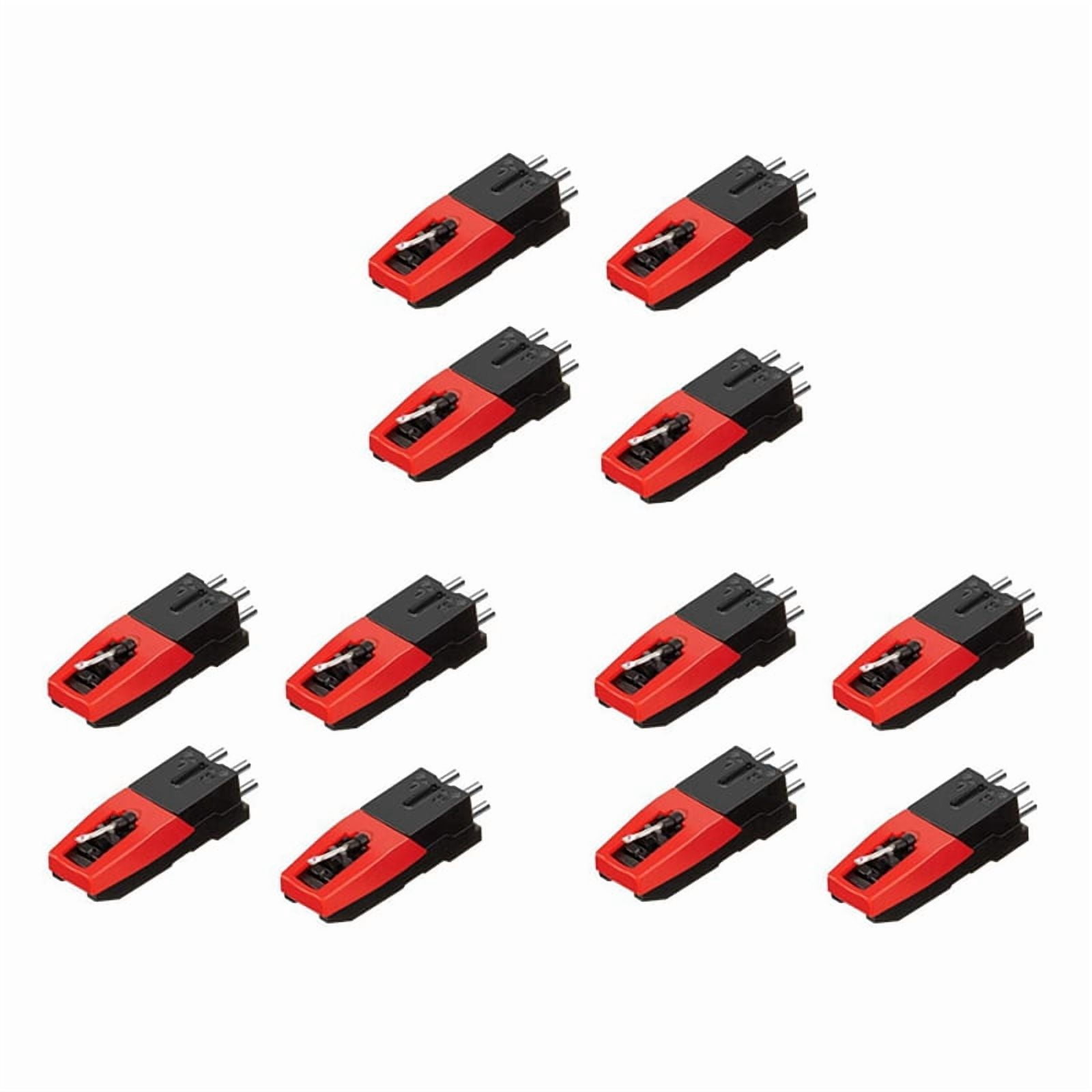 12 Pcs Turntable Replacement Stylus Needles Turntable for LP Ion ...