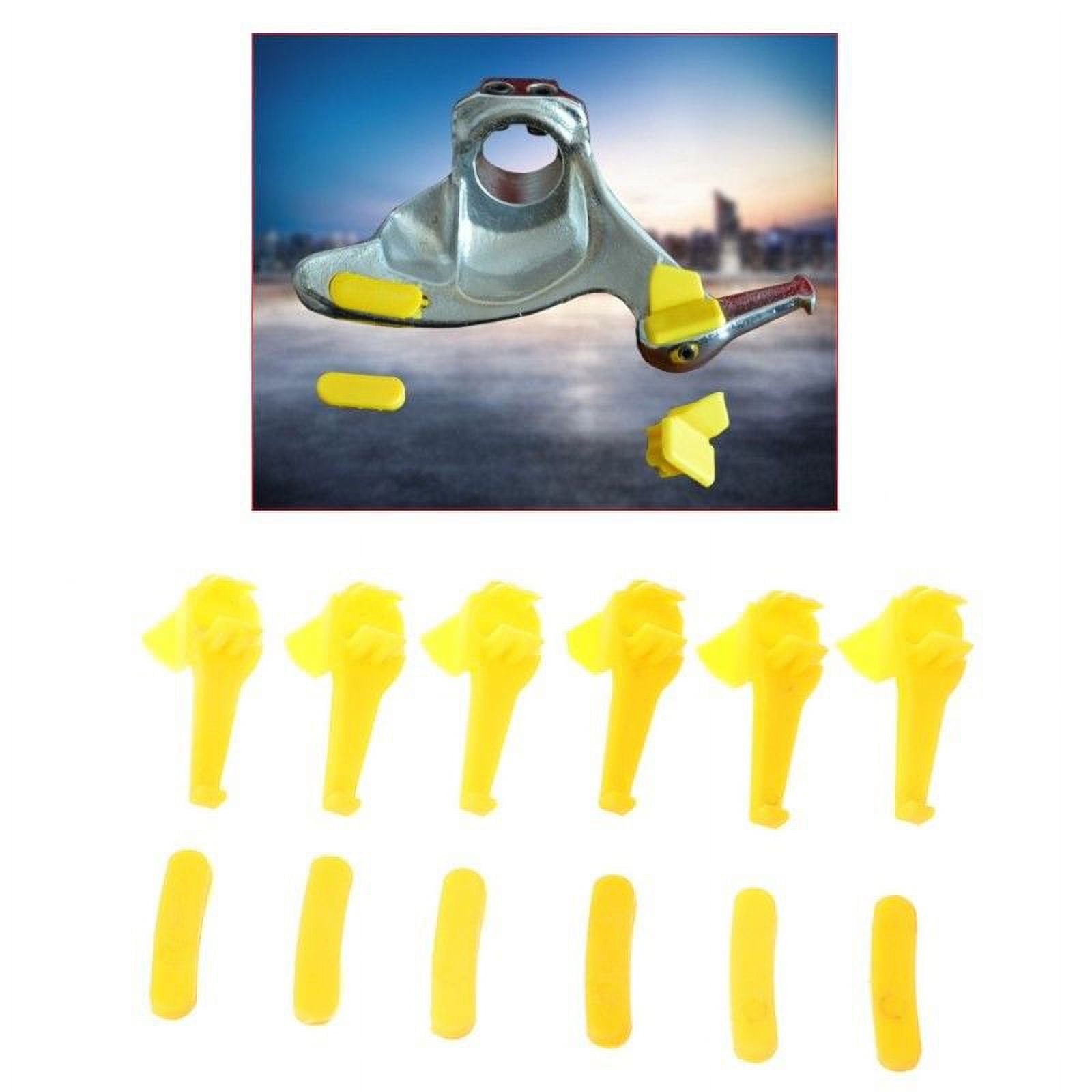 12 Pcs Tyre Tire Changer Part Nylon Mount Demount Duck Head Insert Rim ...