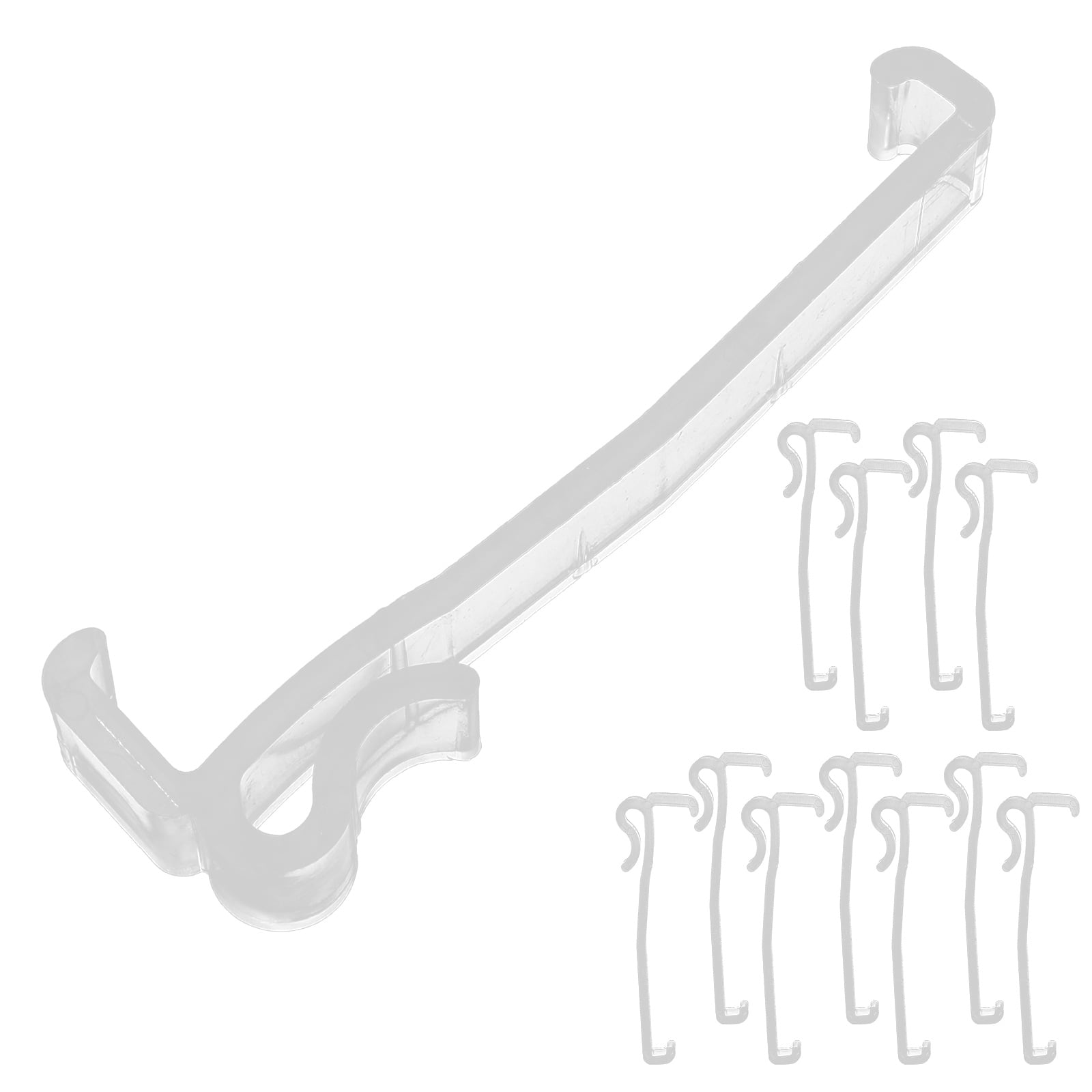 12 Pcs Vertical Valance Clamp Clamps Valances for Windows Blind ...