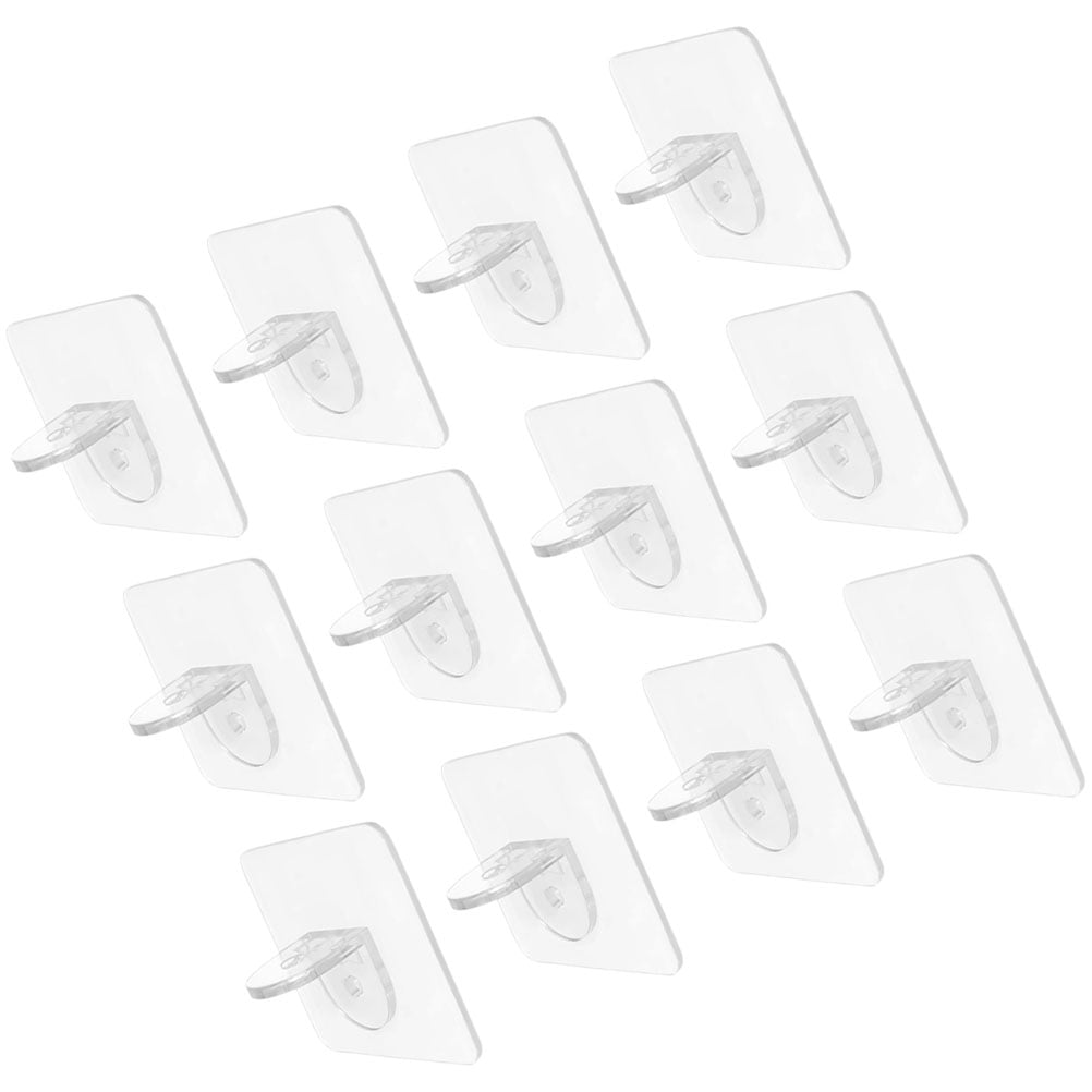 Raindrops Shelf Support Pegs with No-drill Installation for Heavy Loads ...