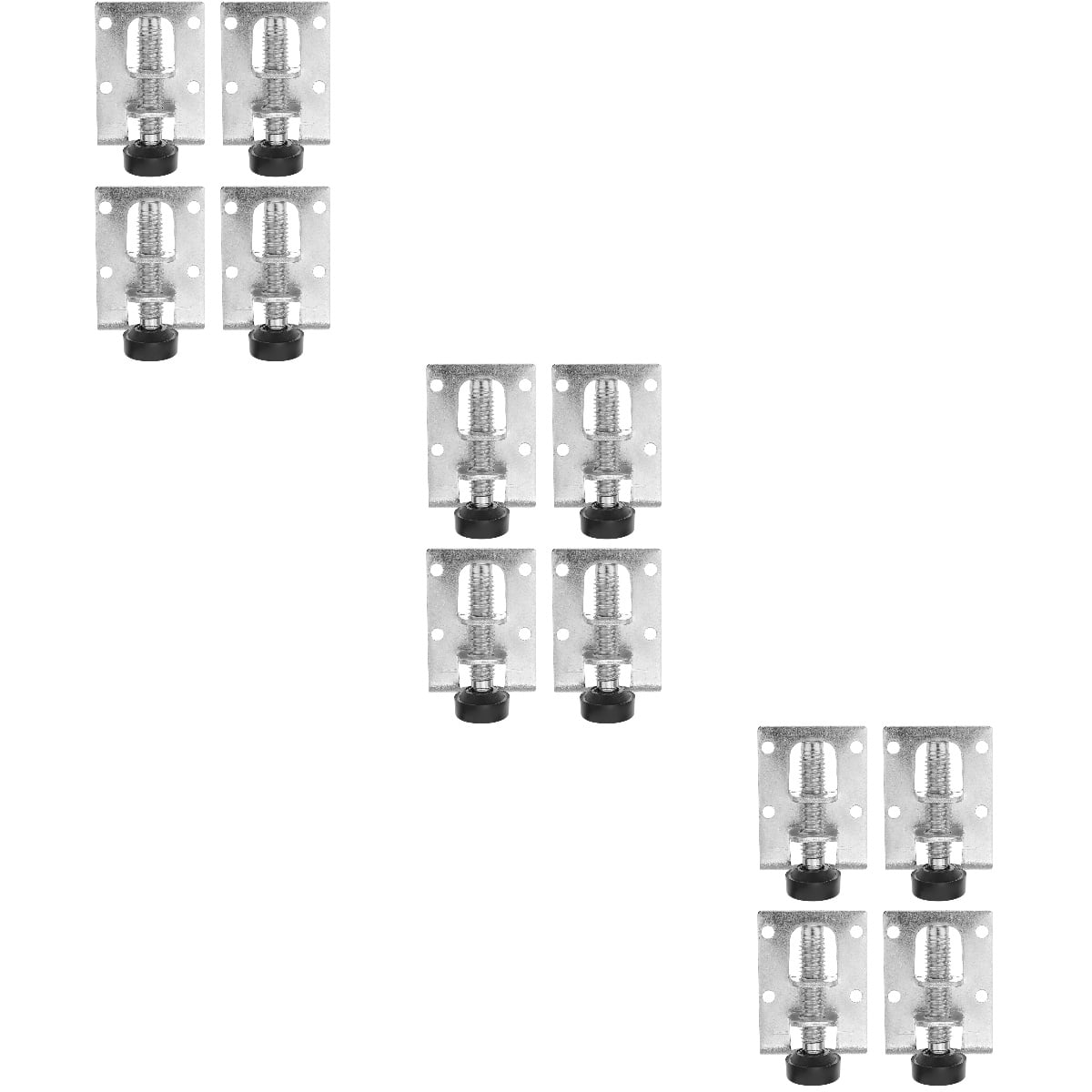 12 Pcs Wardrobe with Adjustable Legs Level Feet Furniture Leveler Desk ...