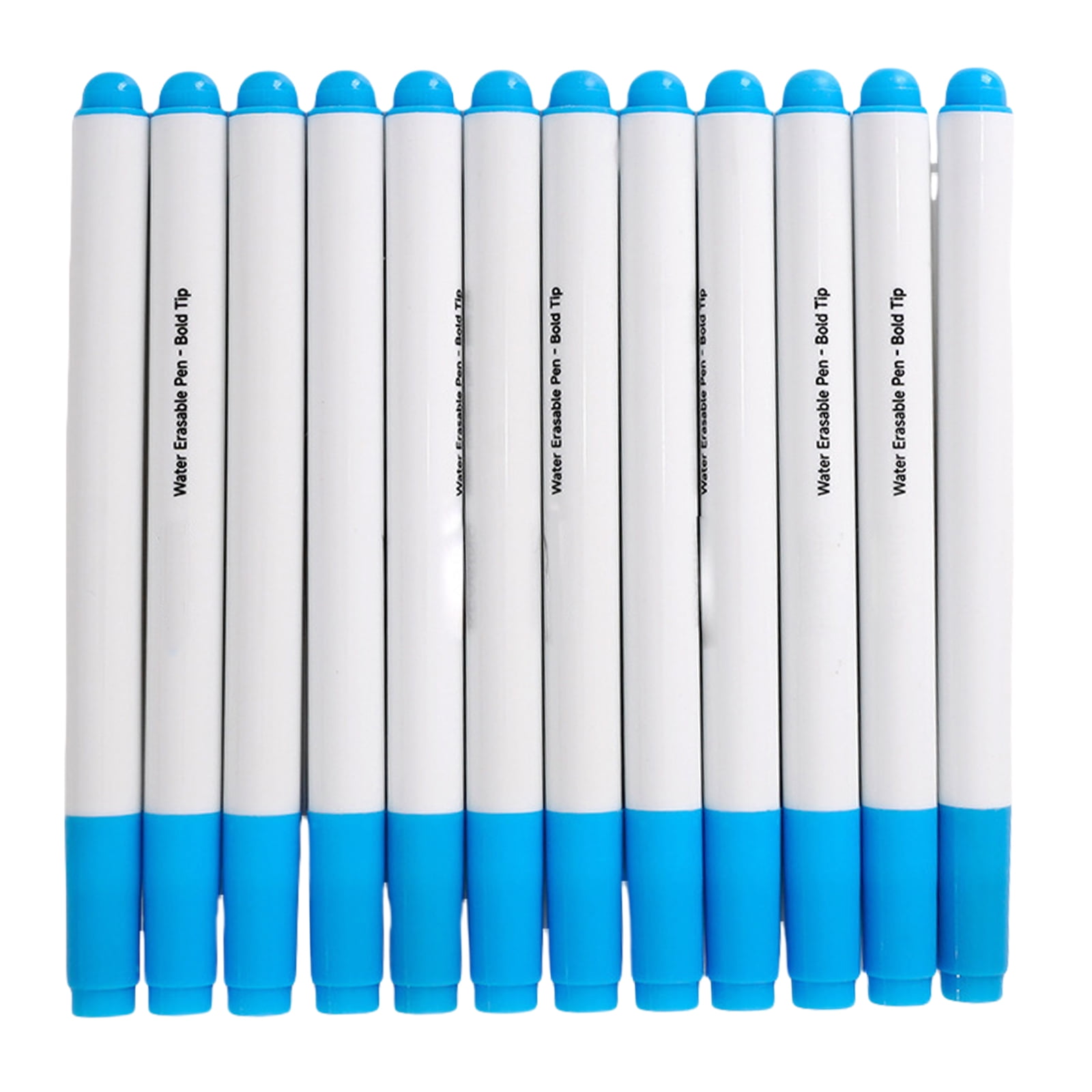 12 Pcs Water Soluble Pen Erasable Marking Pen Washable Fabric Marker ...