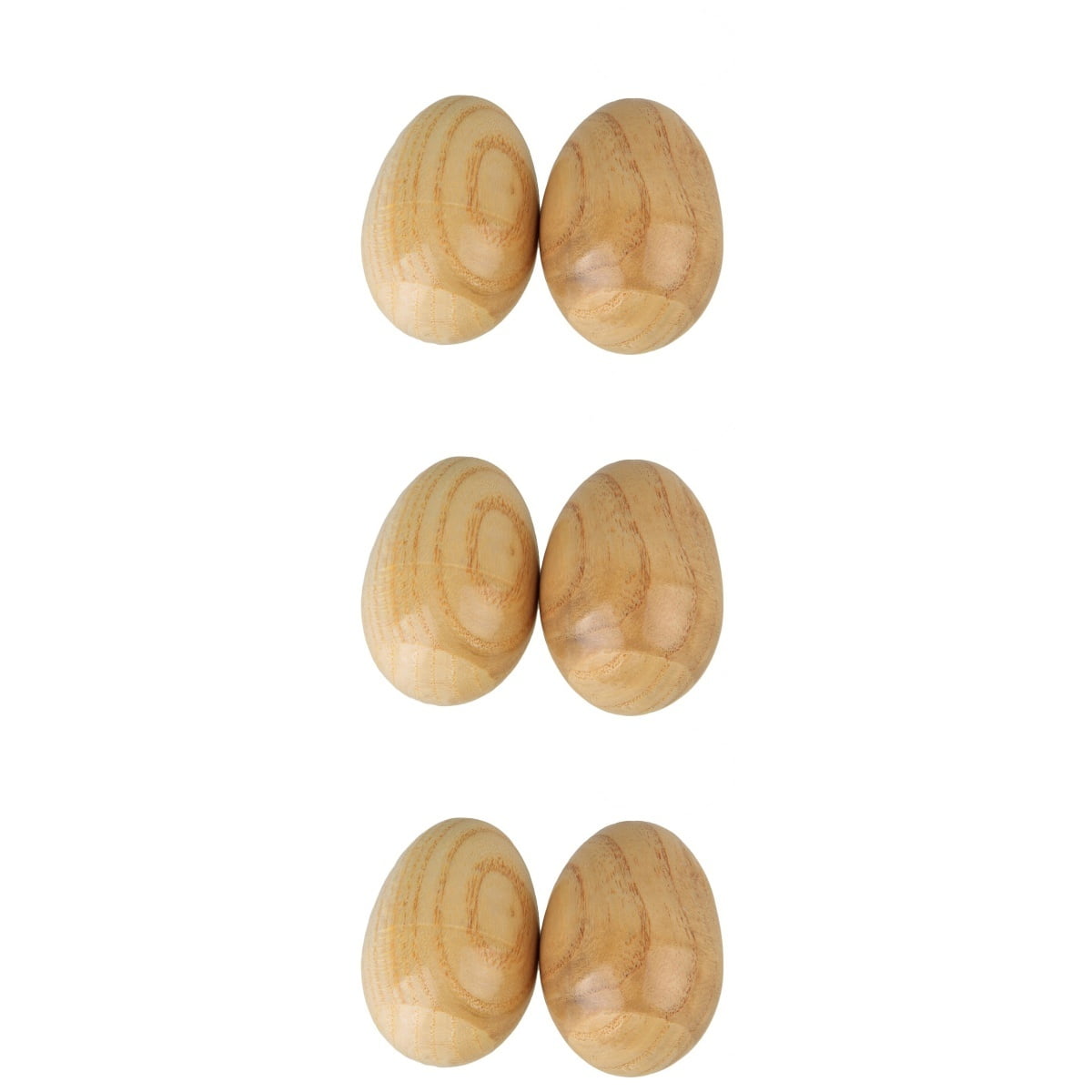 12 Pcs Wooden Egg Maracas Shakers Music Percussion Toy for Kids ...