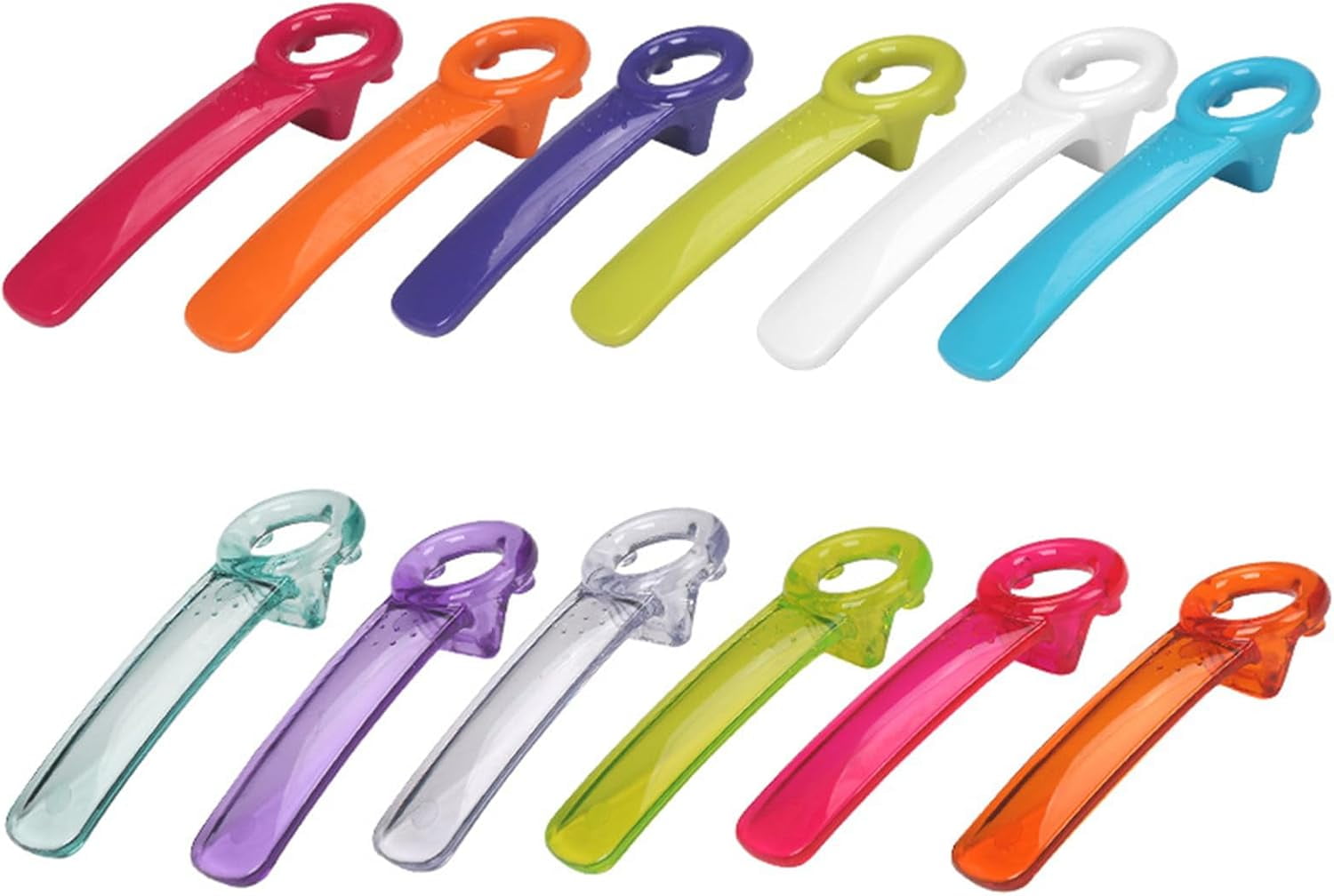 12 Pcs jar key opener，plastic jar opener for weak hands，jar opener for ...