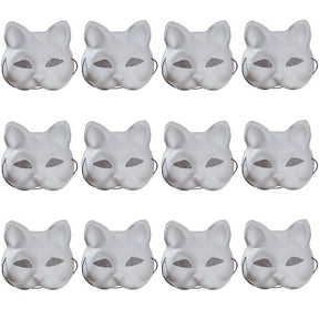 Blank Face Masks
