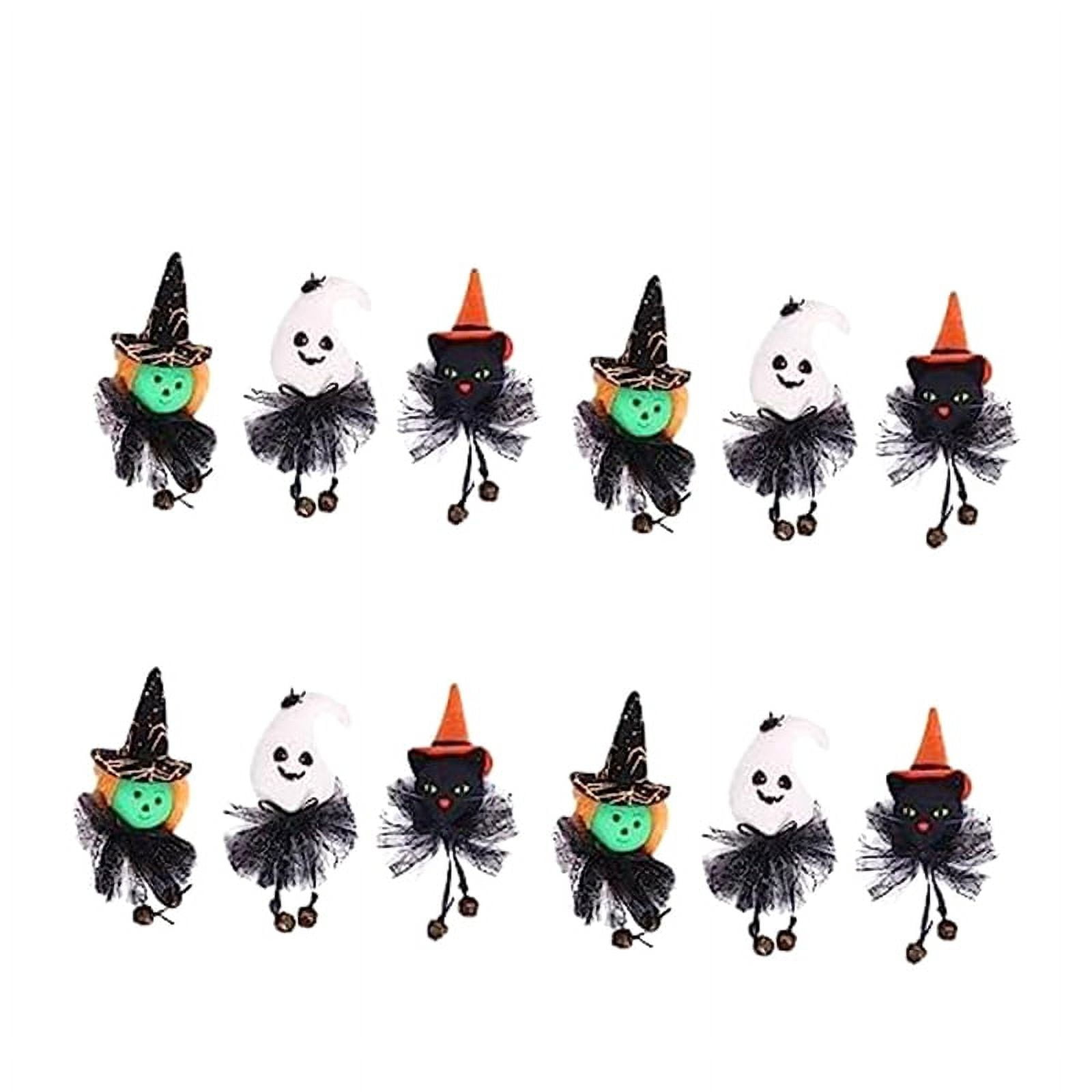 12 Pcs with Skeleton Ornaments Haunted Indoor Hanging Halloween Decor ...