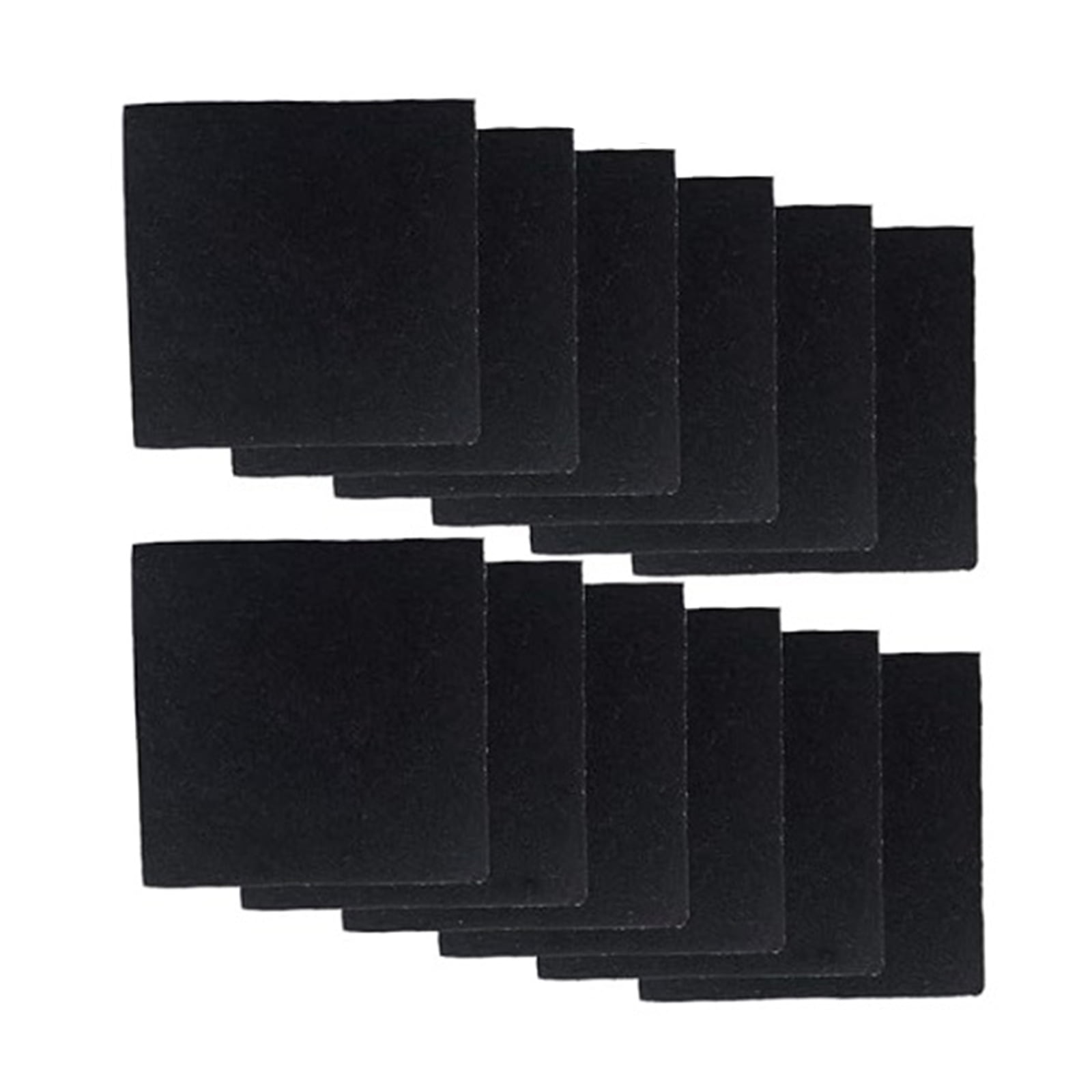 12 Piece Activated Charcoal Trash Can Filter Replacement Set Absorbs ...