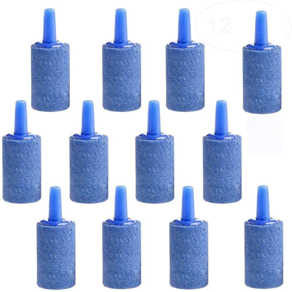 12 Piece Air Bubble Aerator Stone, Aquarium Air Stone, Mineral Pump ...