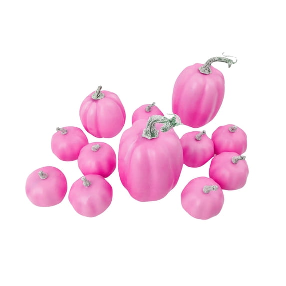 12 Piece Artificial Pumpkin Decorative Set for Home Tabletop ...