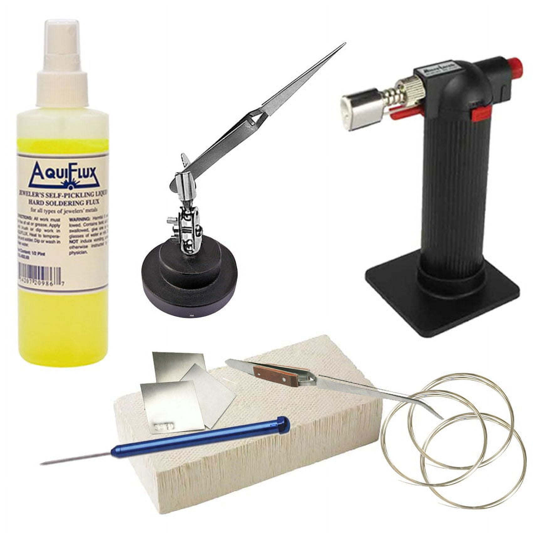 12-Piece Basic Soldering Kit Jewelry Making Metal Solder Repair Tool ...