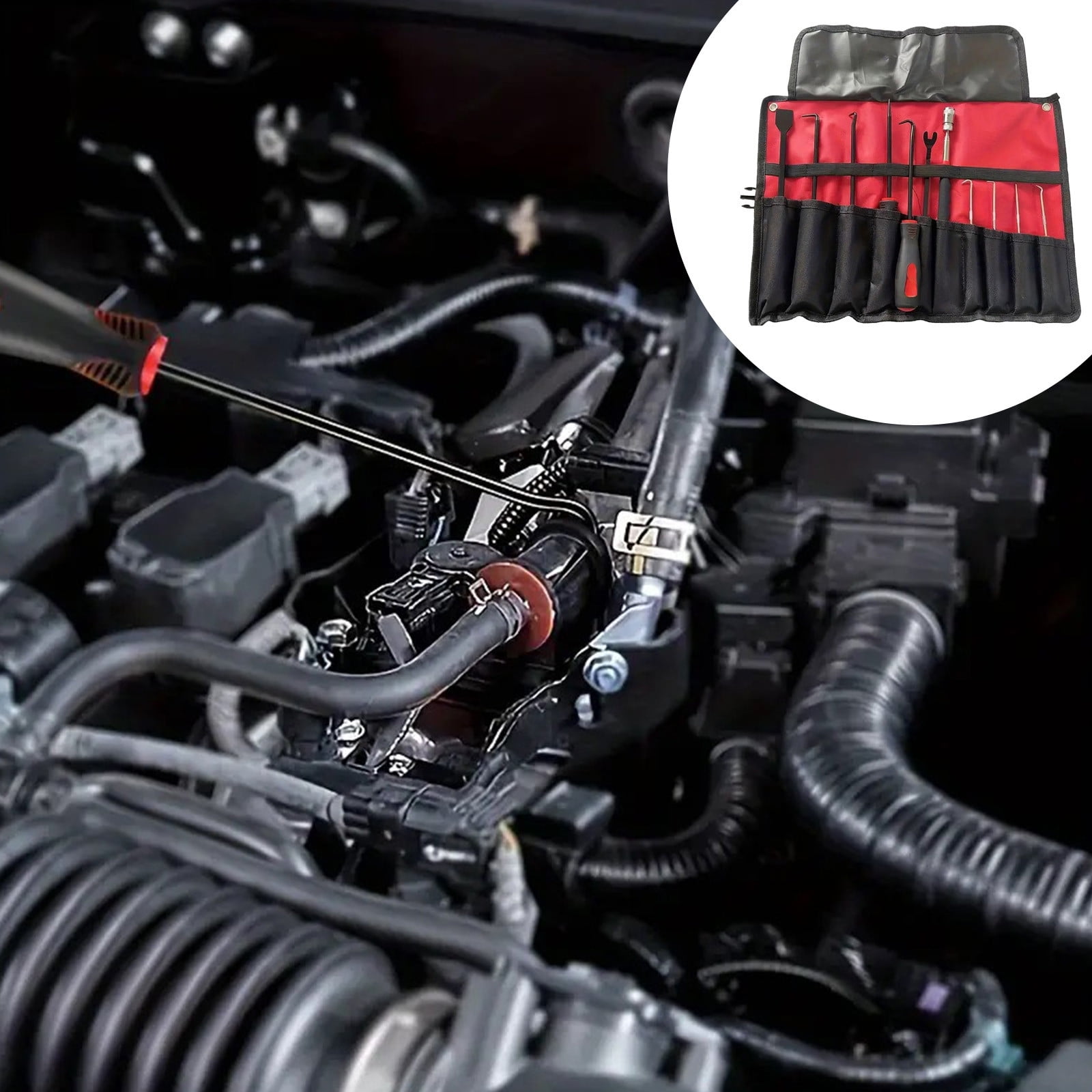 12-Piece Car Oil Set, Stainless Steel Tools, Magnetic Screwdriver Set ...