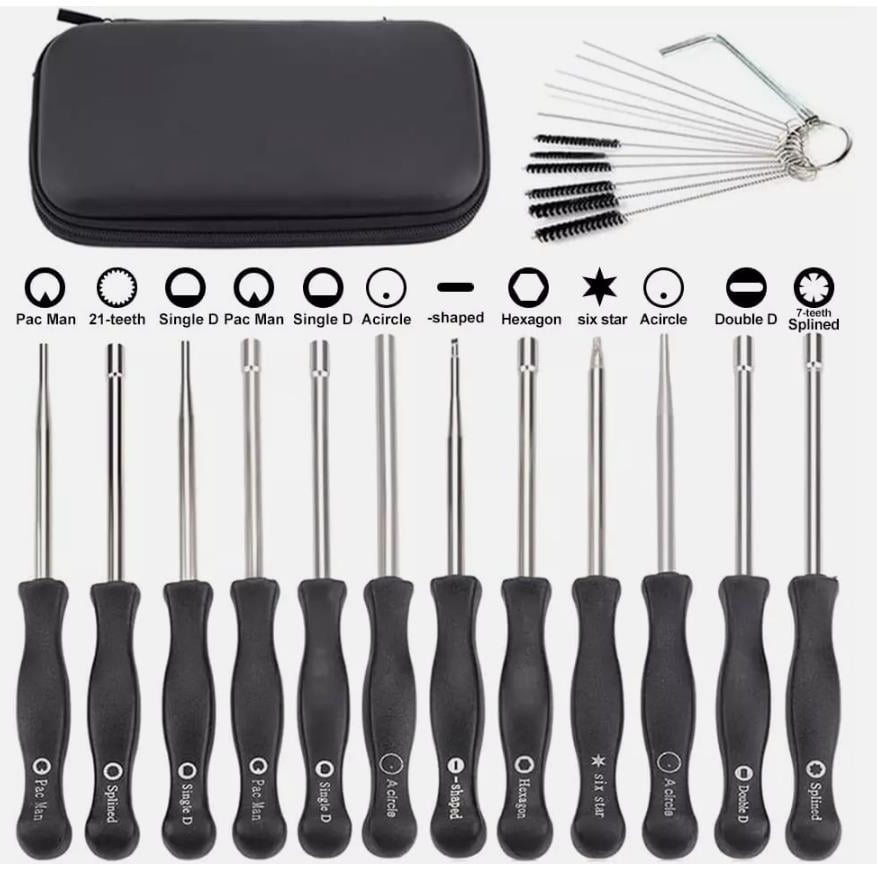 12-Piece Carburetor Fine-Tuning Tool Set, Ideal for 2-Cycle Small ...