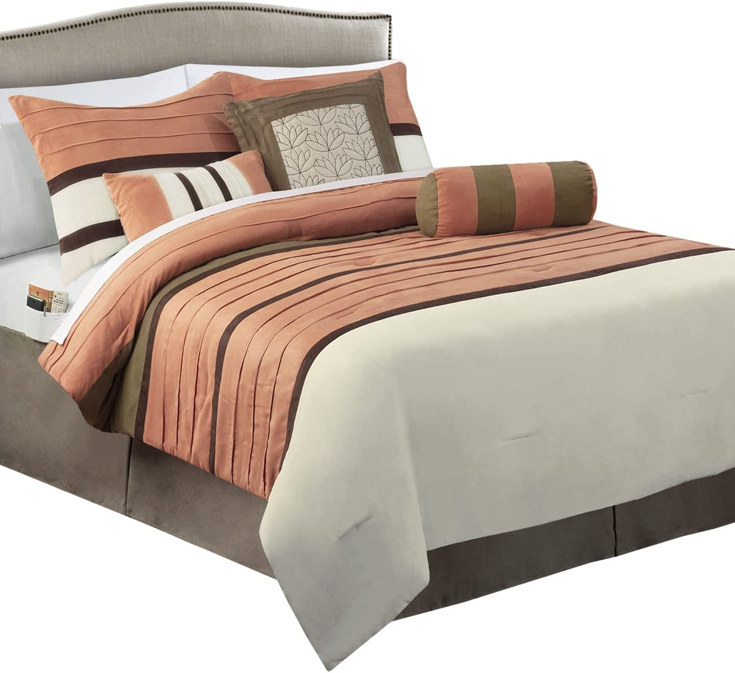 Free Shipping! 12-Piece Comforter Set, Cirena Microsuede Bed-in-a-Bag ...