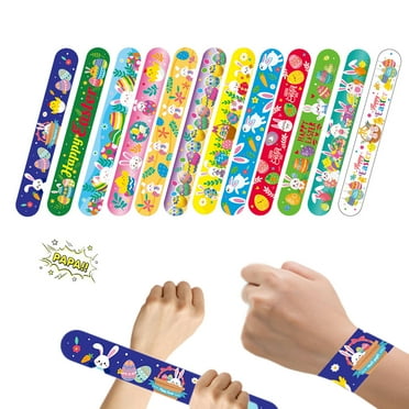 Customized Eid Wrist Bands Silicone Rubber Bracelets [48 Pack] Eid ...