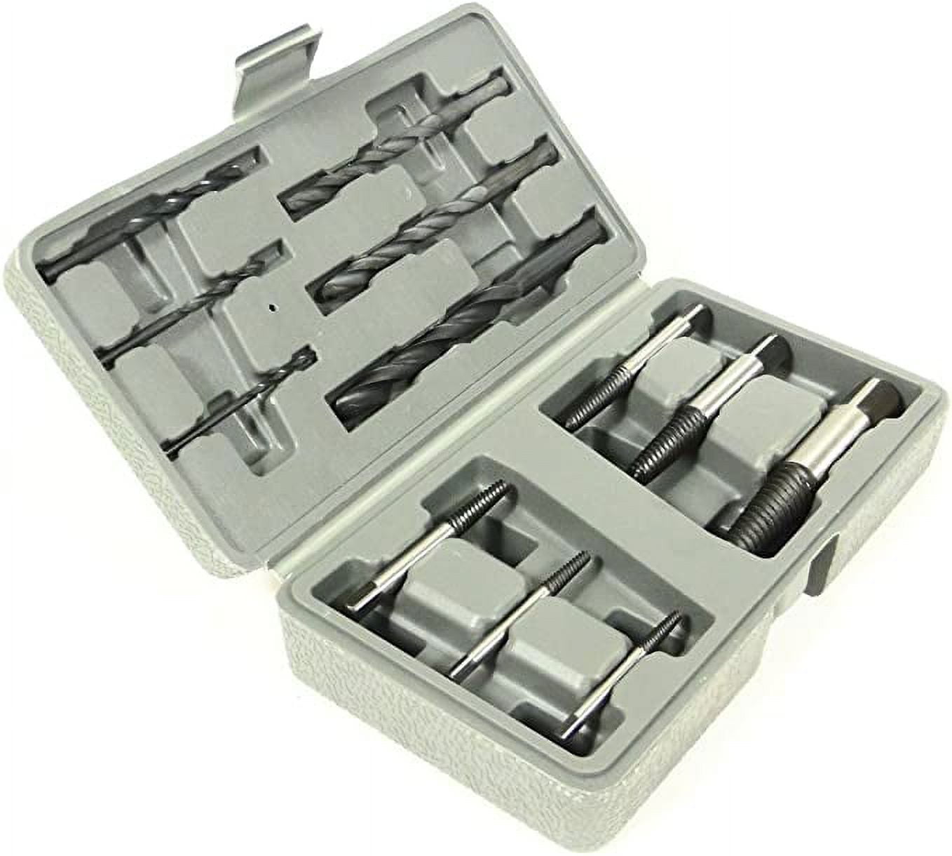 12 Piece Easy Out Small to Large Screw Extractor Kit Set Easy Out Screw ...