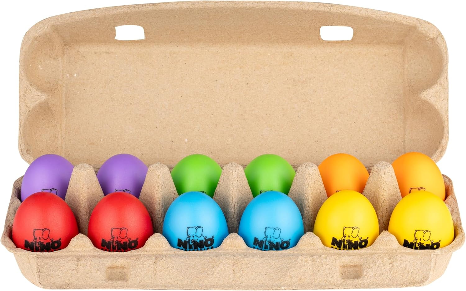 12 Piece Egg Shaker Set — Instruments for Classroom Music, Groups ...