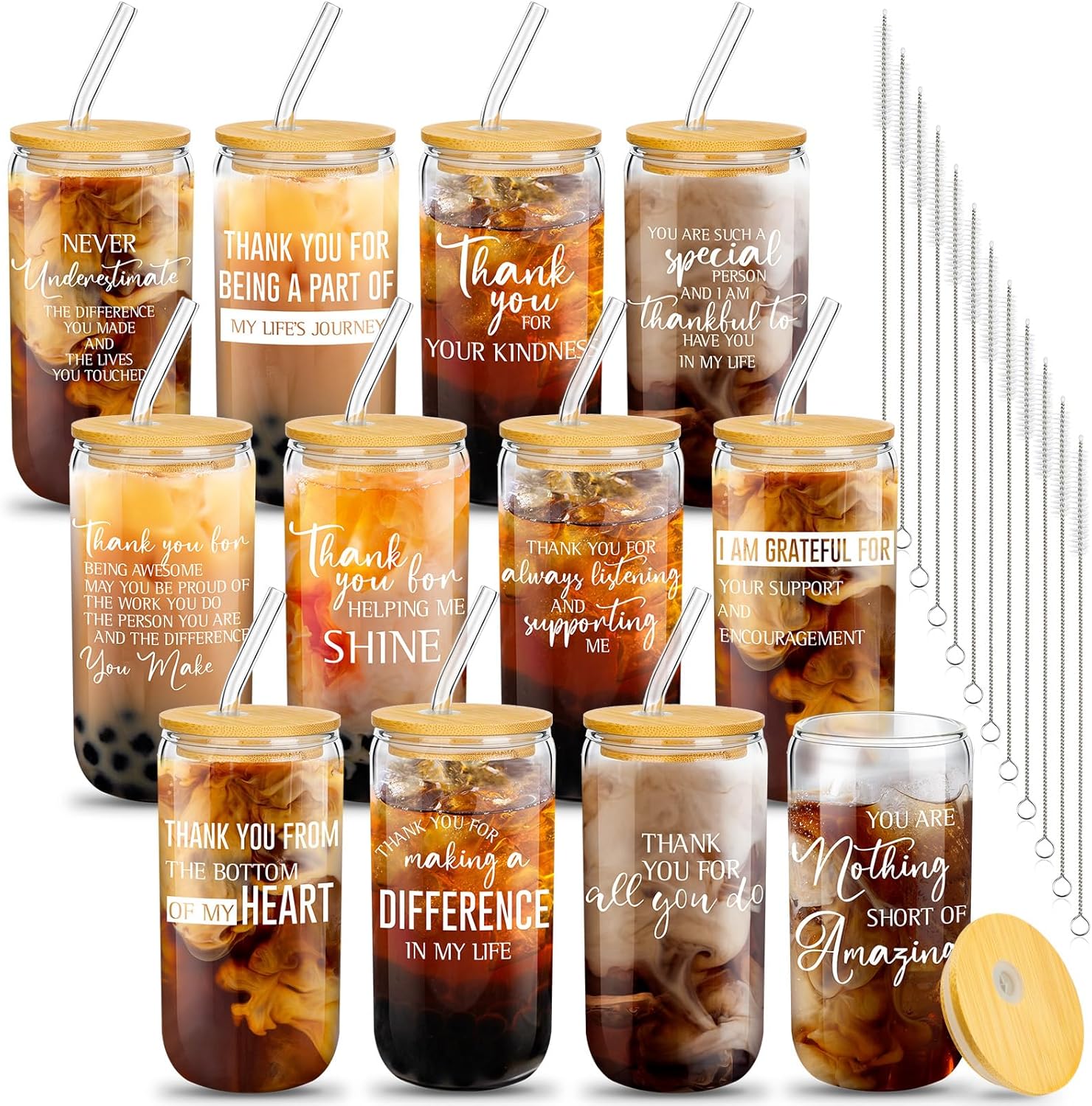 12 Piece Employee Appreciation Gifts Thank You Gifts for Staff ...