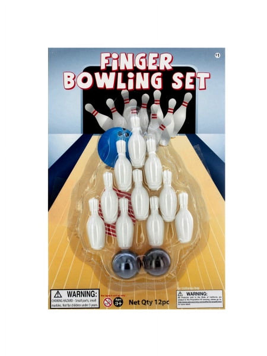 12 Piece Finger Bowling Set, 18 Count - Walmart.com